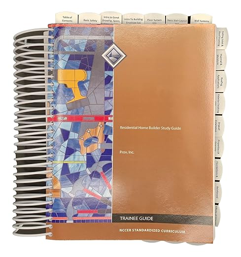 Highlighted and Tabbed - Residential Home Builder Study Guide - from ...