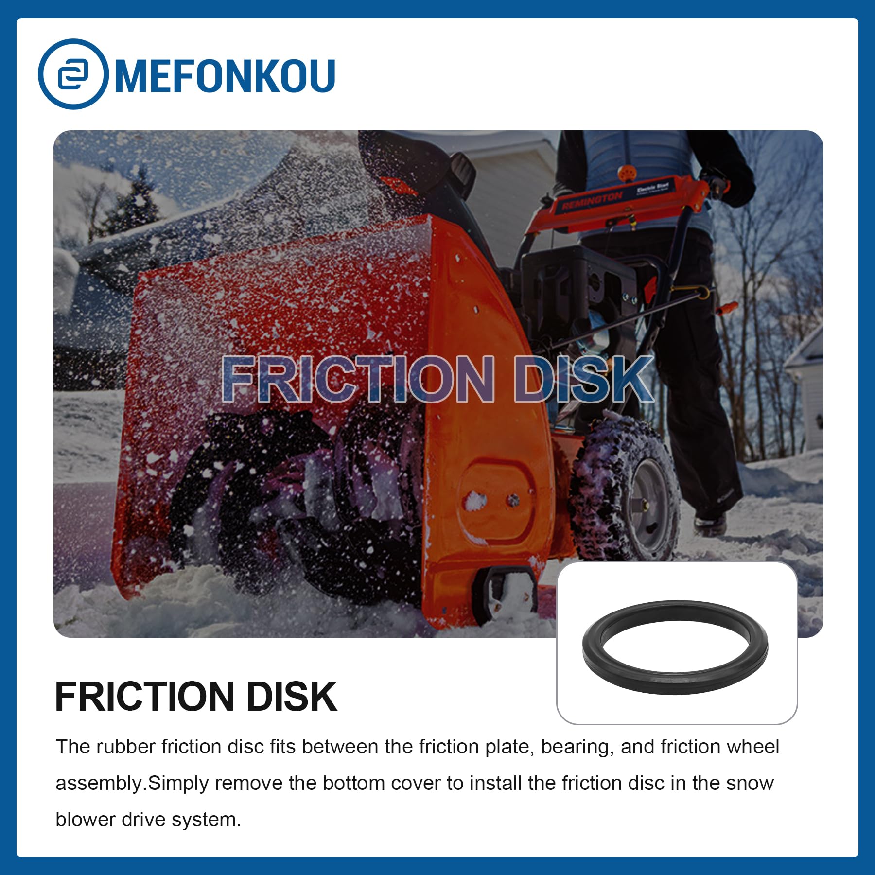 Snapklik.com : MEFONKOU Friction Wheel 935-04054 For Cub Cadet, MTD ...