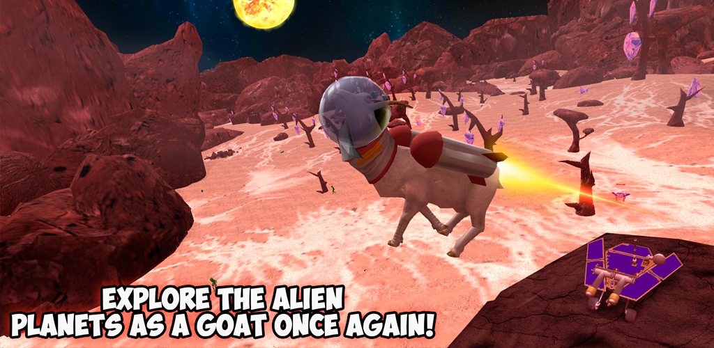 Space Goat Sim 3D – 2: Open Space Animal Simulator | UFO Games Space ...