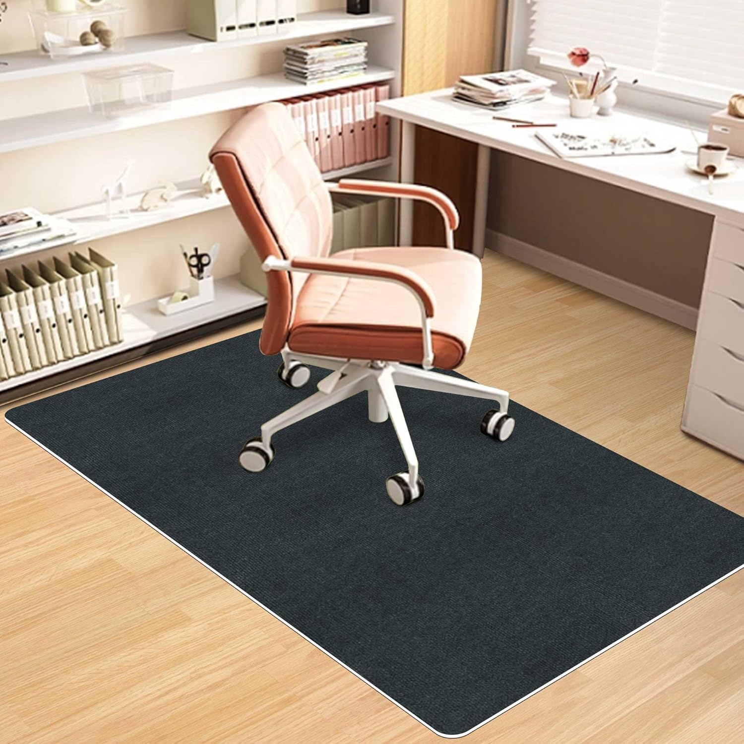 HAODEMI Office Chair Mat Carpet Floor Mat Gaming Desk Mat Computer ...