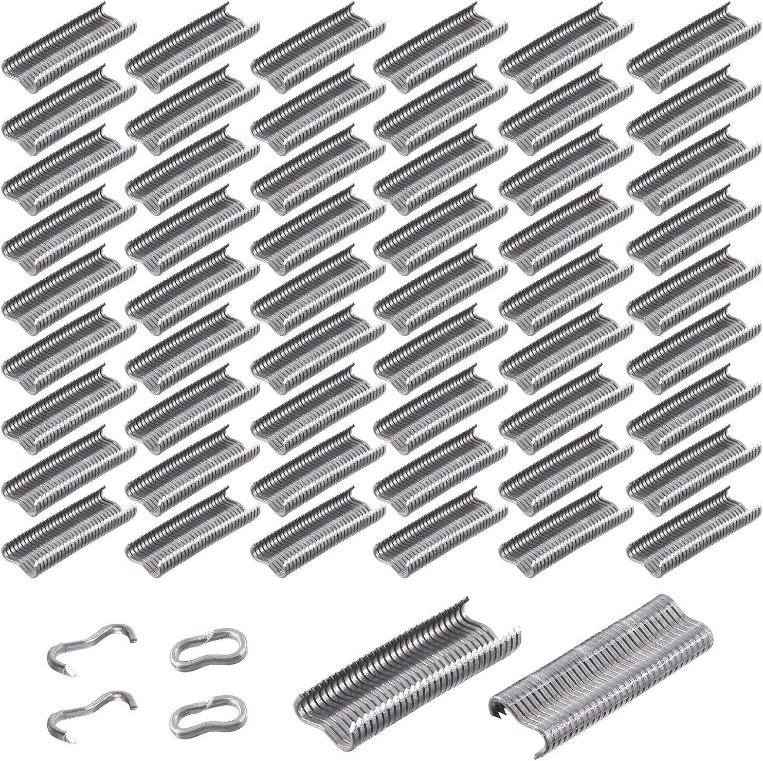 Amazon.com: Swpeet 3000Pcs Professional Upholstery Type M Hog Nail ...