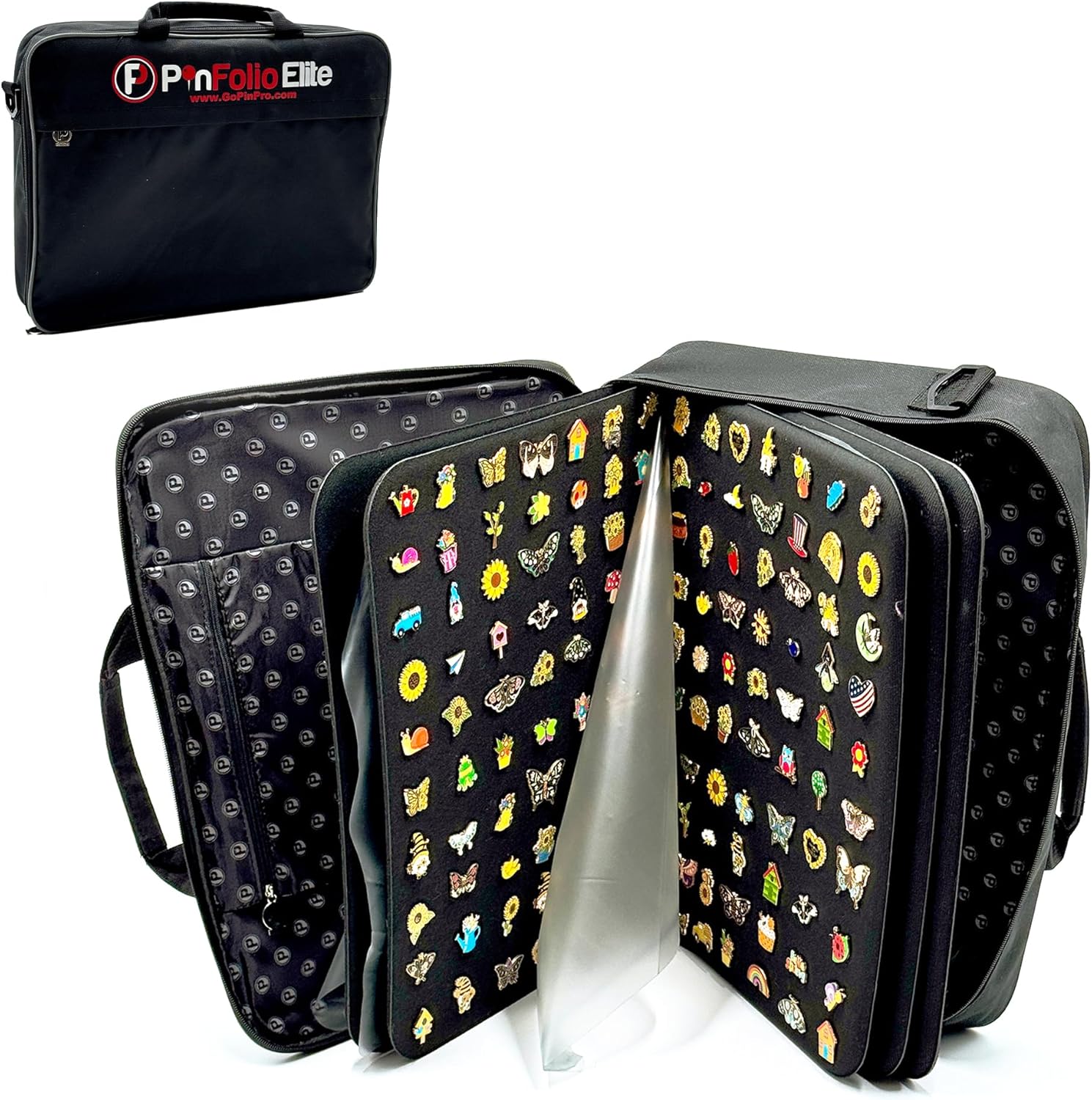 Amazon.com: PinFolio Elite Pin Display Bag, Extra Large Sports & Disney ...