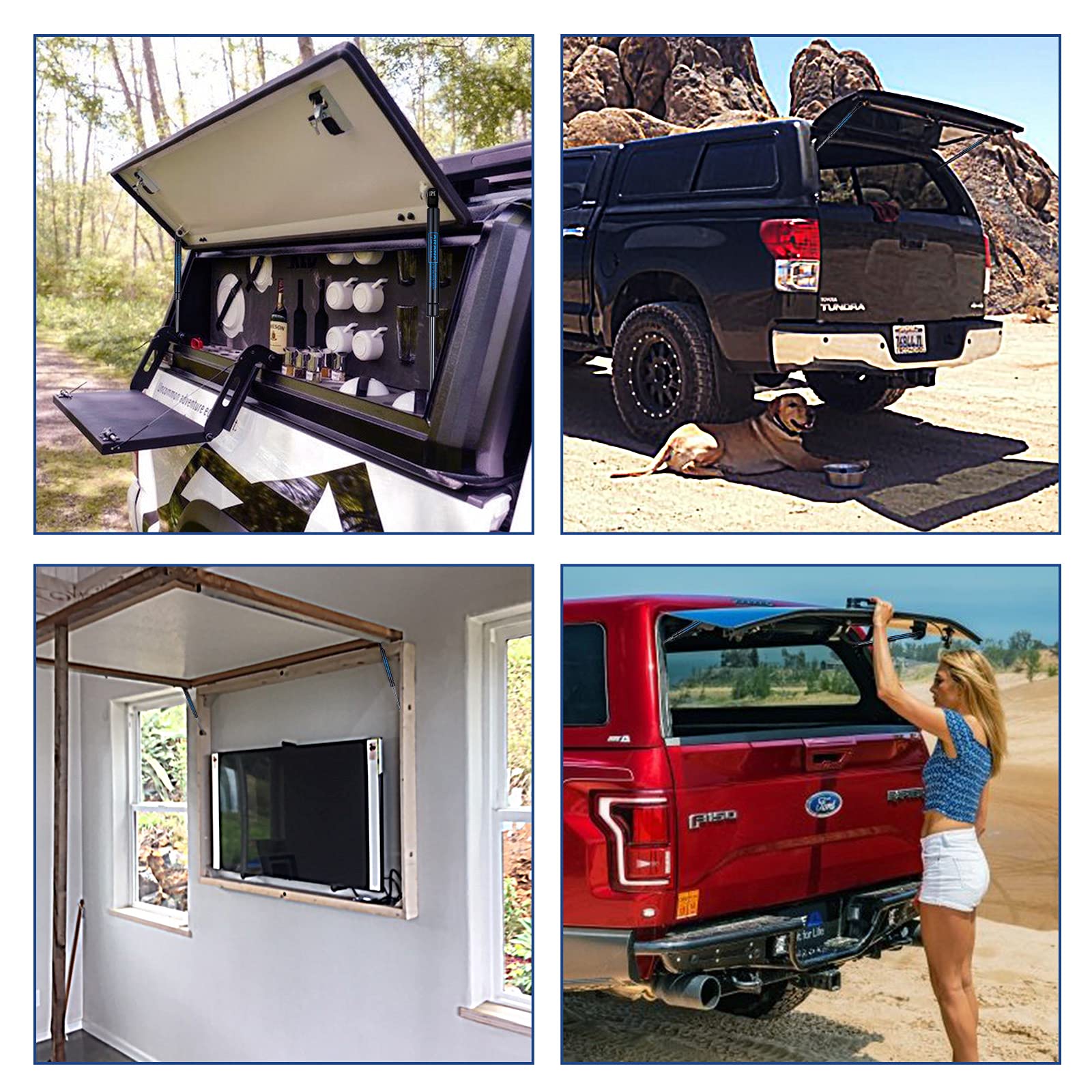 Snapklik.com : C16-04464 13 Inch 30Lb/133N Gas Struts Shocks 13" 30lb ...