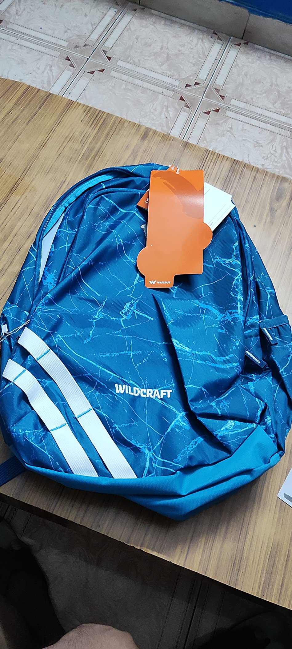 Wildcraft Polyester Wc 1 Cracks Standard Backpack Blue (11910) (Medium ...