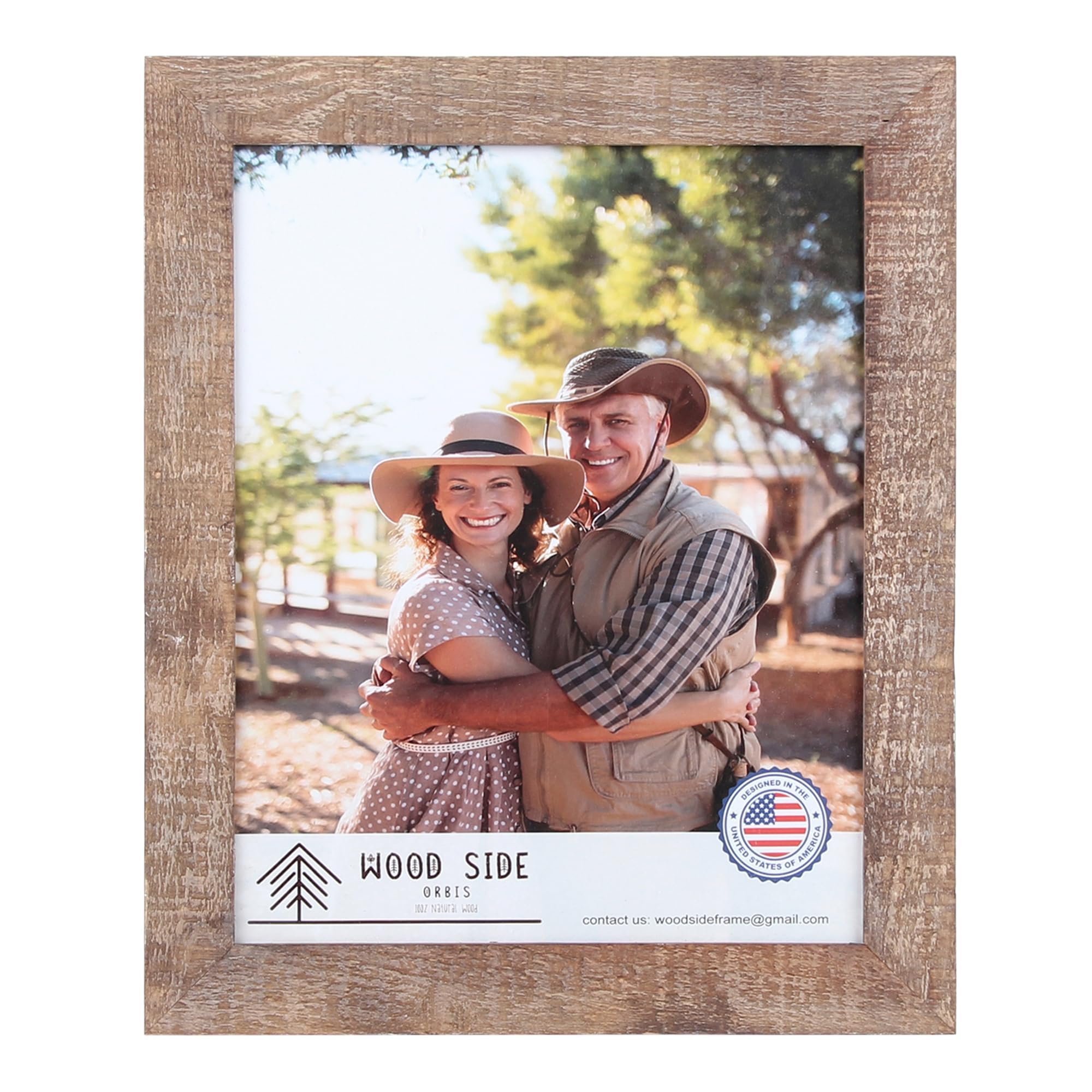 Amazon.com - Rustic Barnwood Picture Frames 18x24 - Natural Reclaimed ...