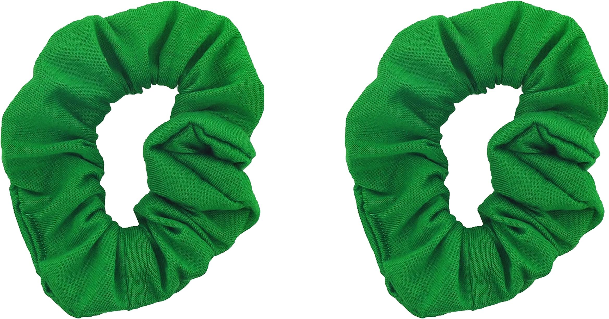 Amazon.com : Set of 2 Solid Scrunchies (Royal) : Beauty & Personal Care