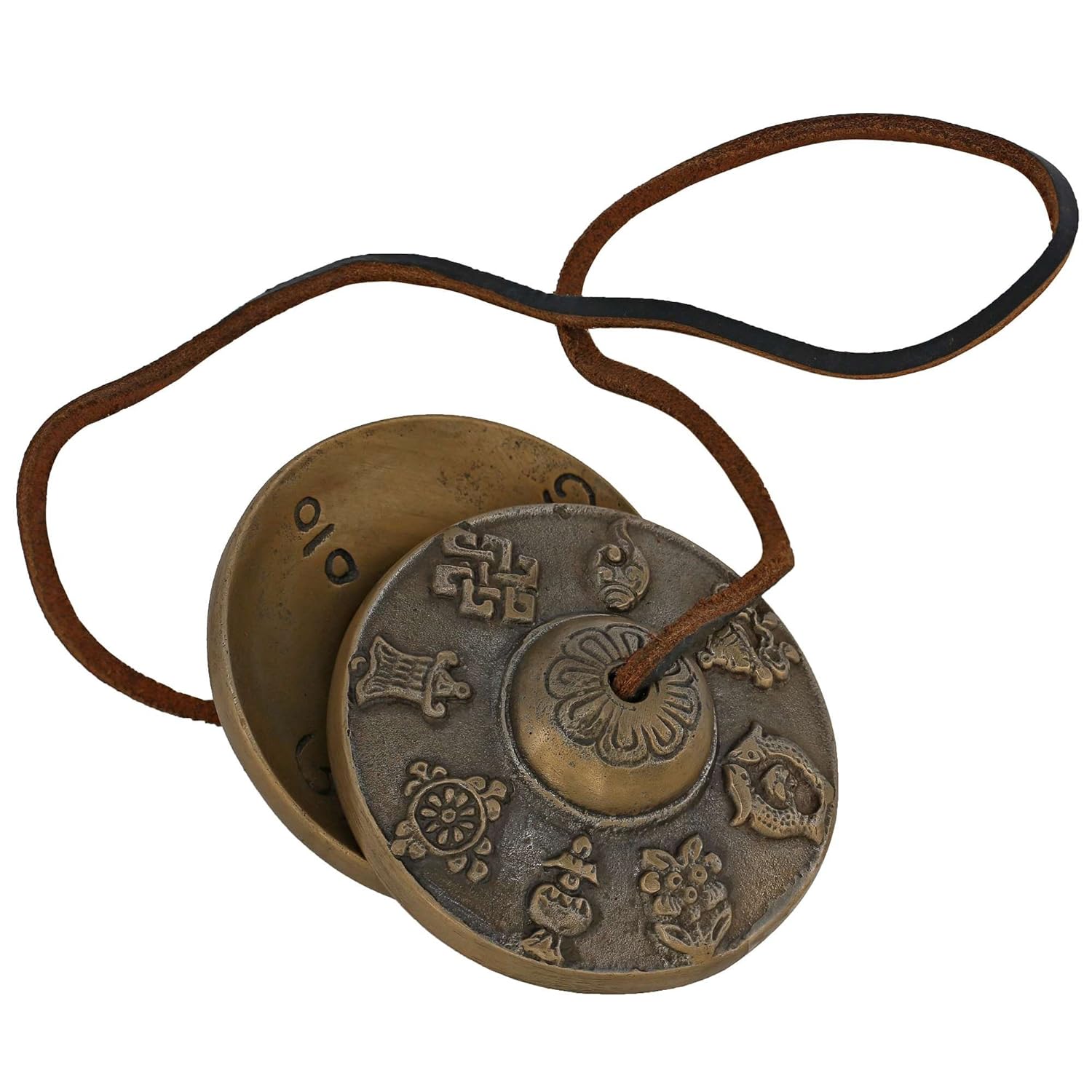 Buddhist Chime Tibetan Cymbal Bell Musical Instrument 2.5 Inch : Amazon ...