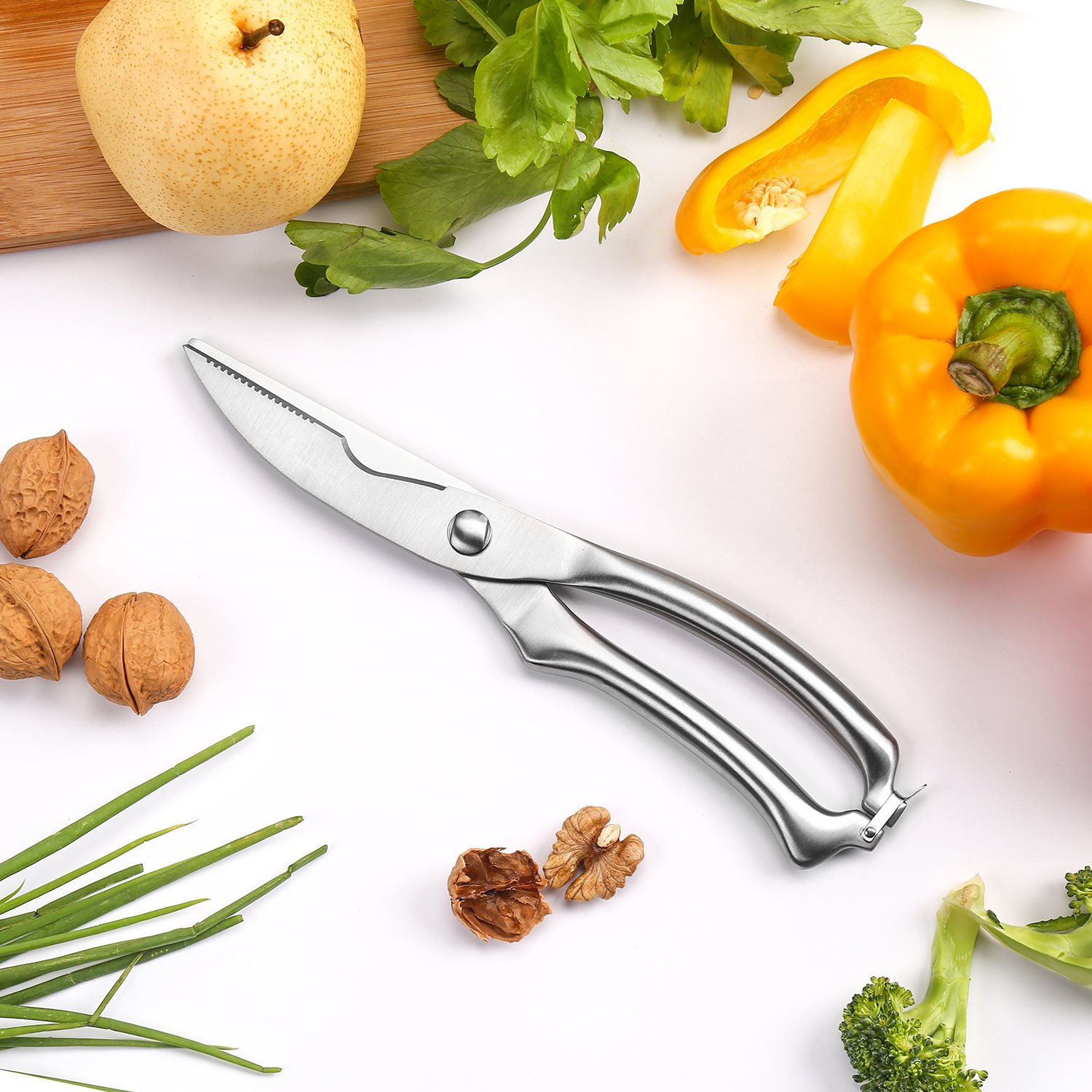 Snapklik.com : Heavy Duty Poultry Shears WELLSTAR, Utility Ultra Sharp ...