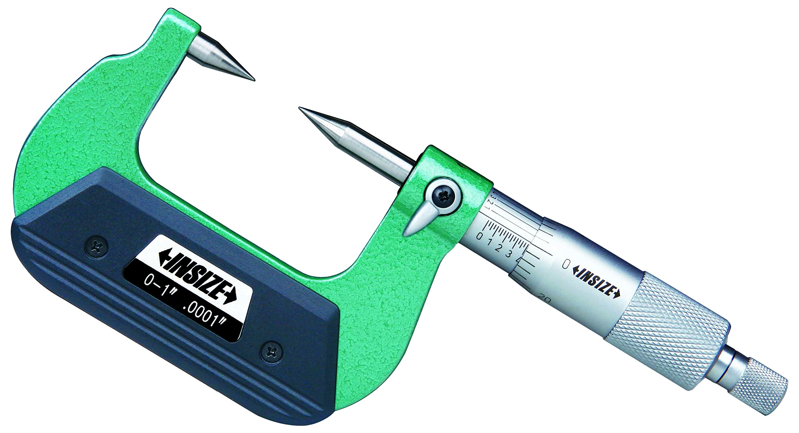 INSIZE 3230-3 Point Micrometer, 2" - 3", Graduation .0001", Type A ...