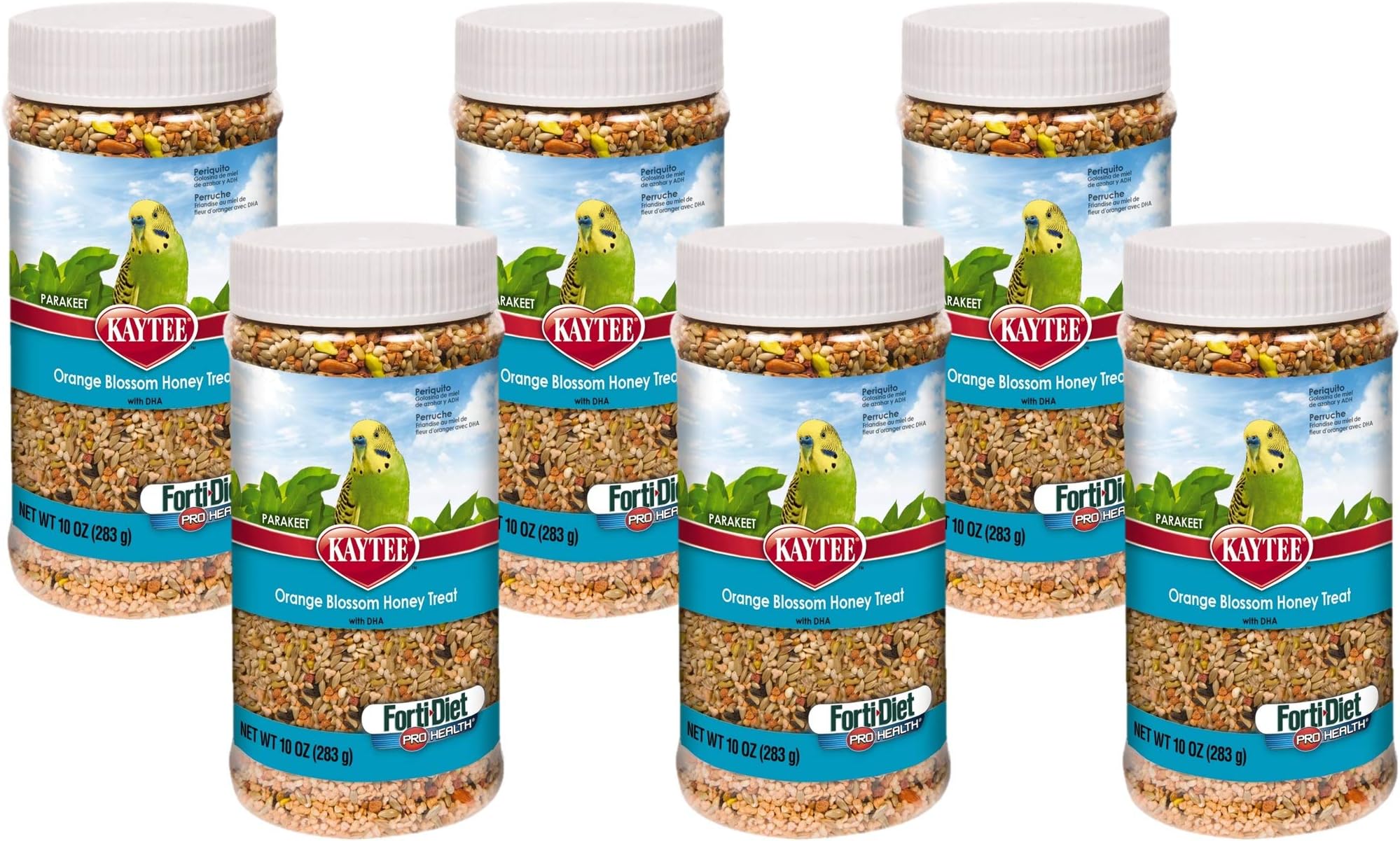 Amazon.com : Kaytee Forti-Diet Pro Health Parakeet Oran Blos Honey Jar ...