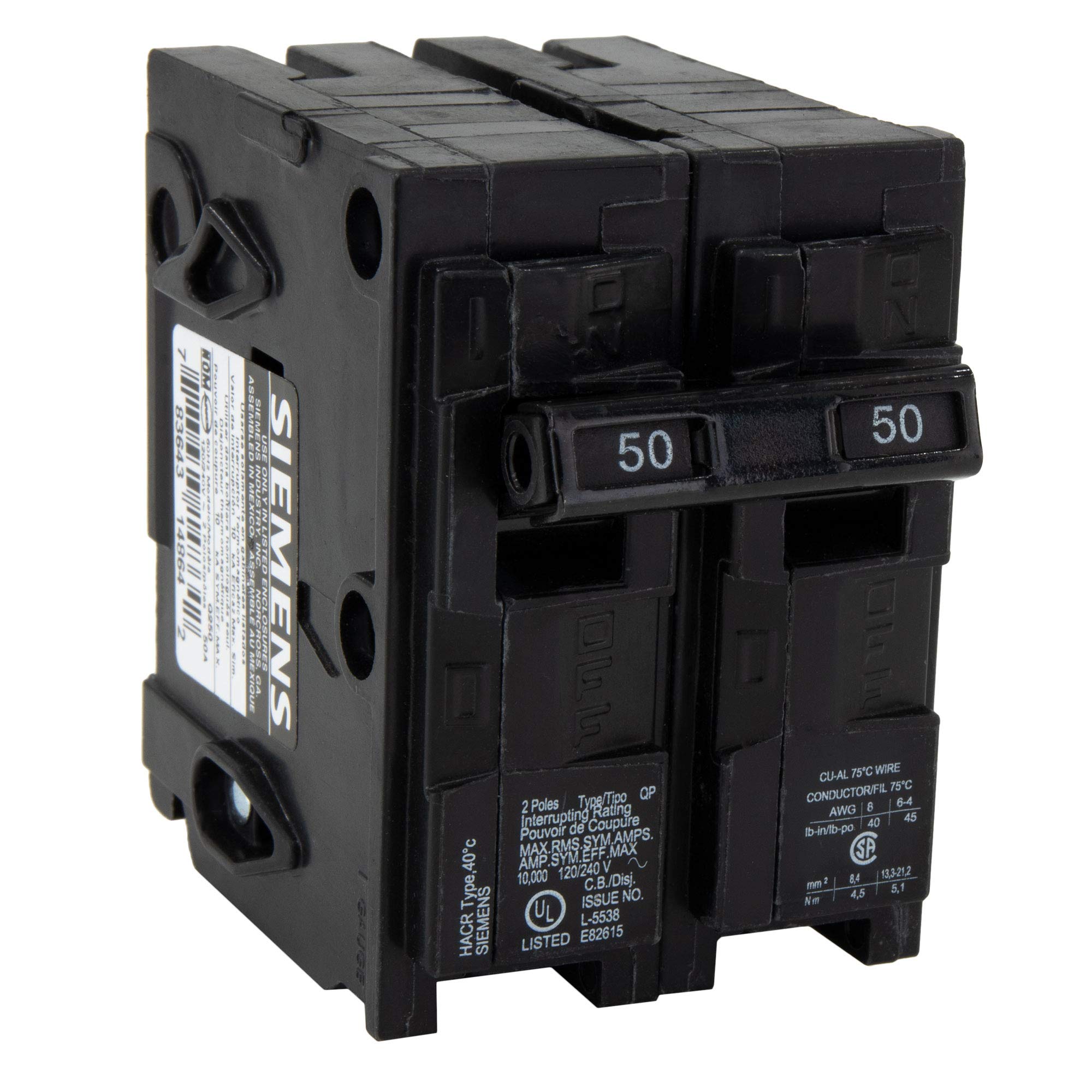 Snapklik.com : RecPro RV Circuit Breaker 50 Amp Q250 Camper Breaker ...