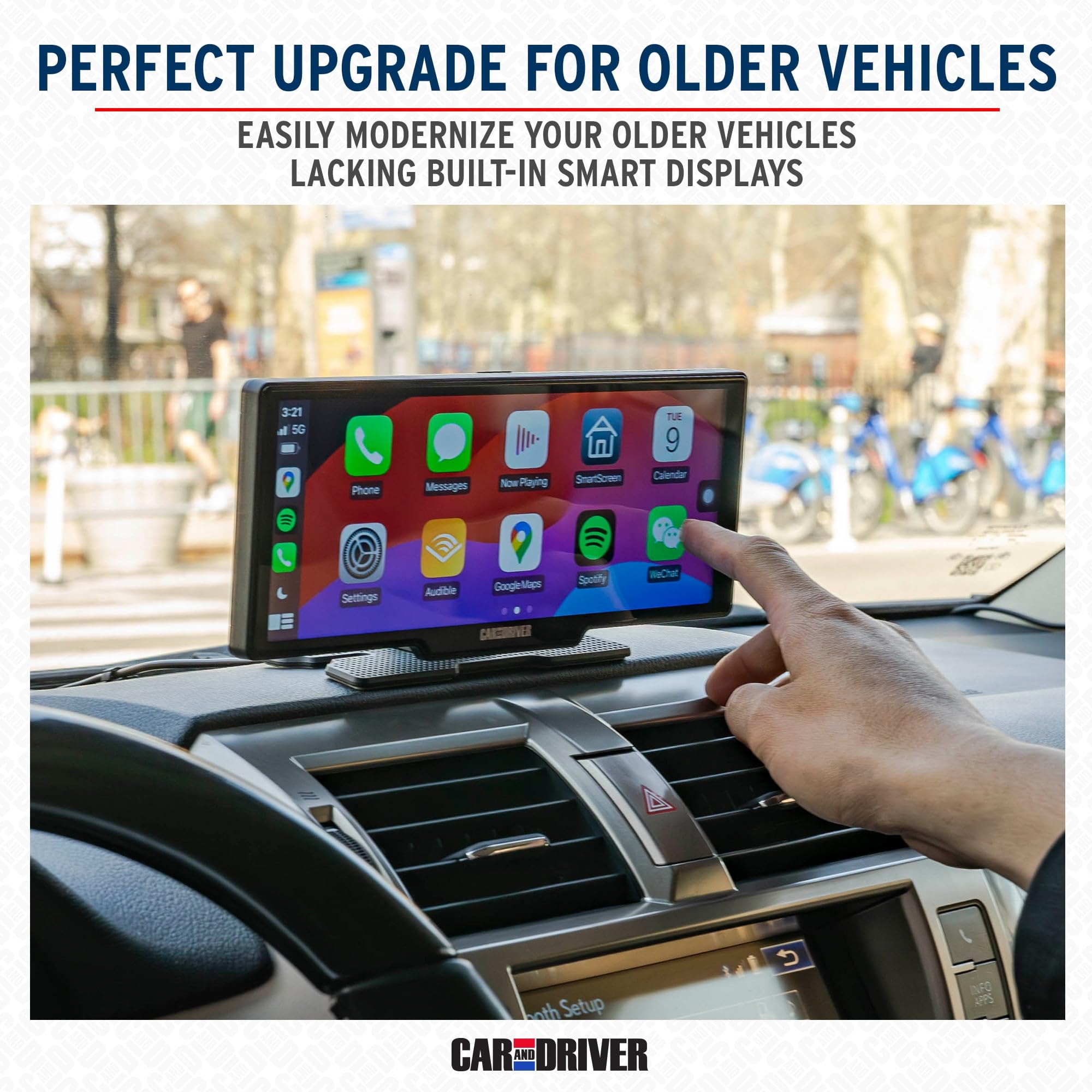 Car and Driver INTELLIDASH PRO Wireless Apple Carplay ONLY 7'' IPS ...
