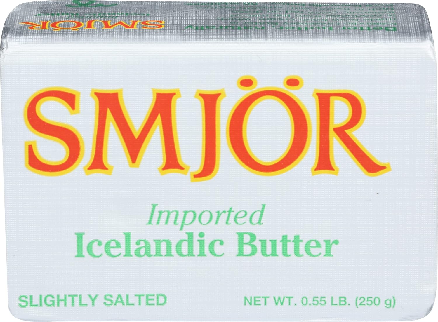 Amazon.com: Smjor Salted Icelandic Butter, 8.81 Oz : Grocery & Gourmet Food