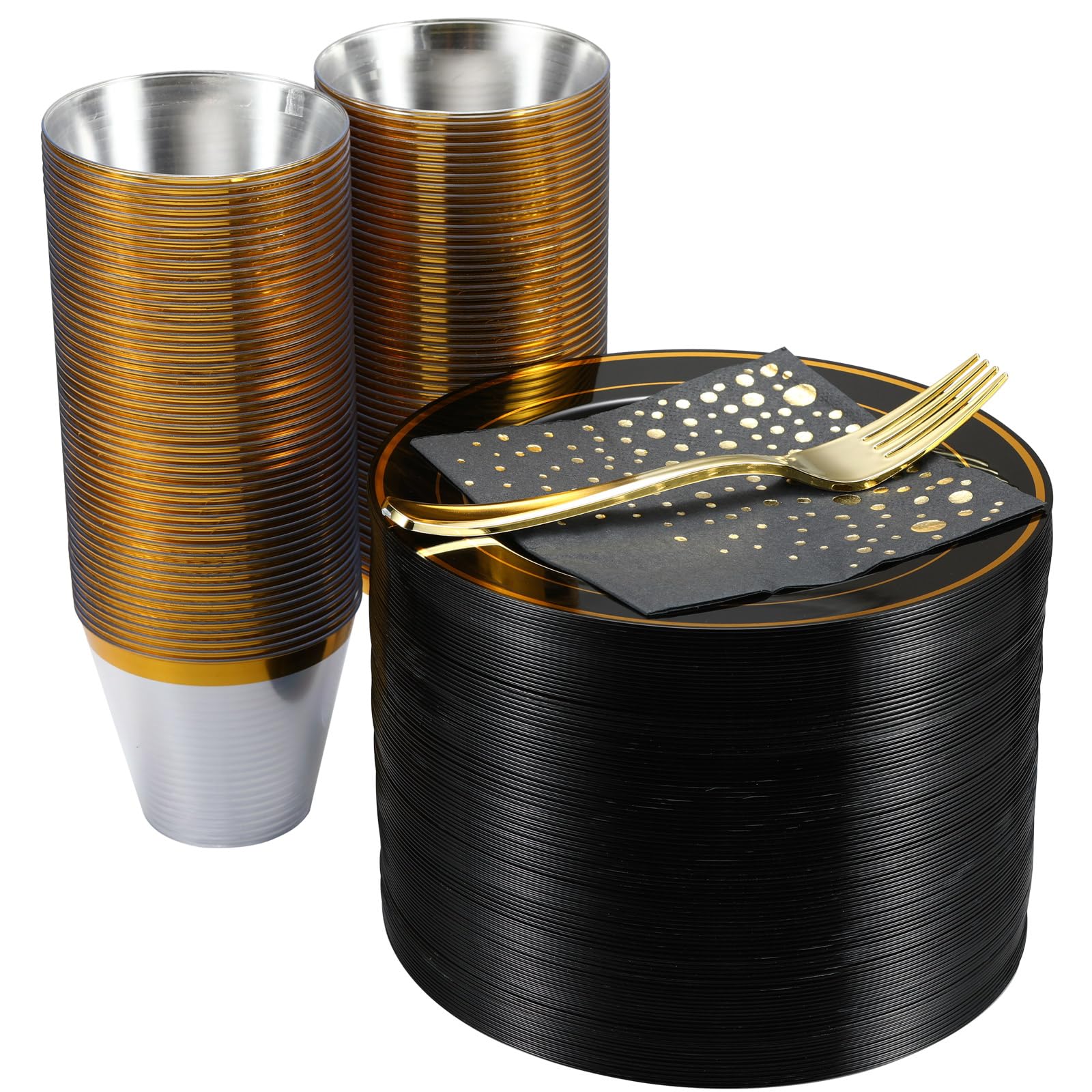 Amazon.com: The Essential Concierge Stylish 7.5 Inch Gold and Black ...