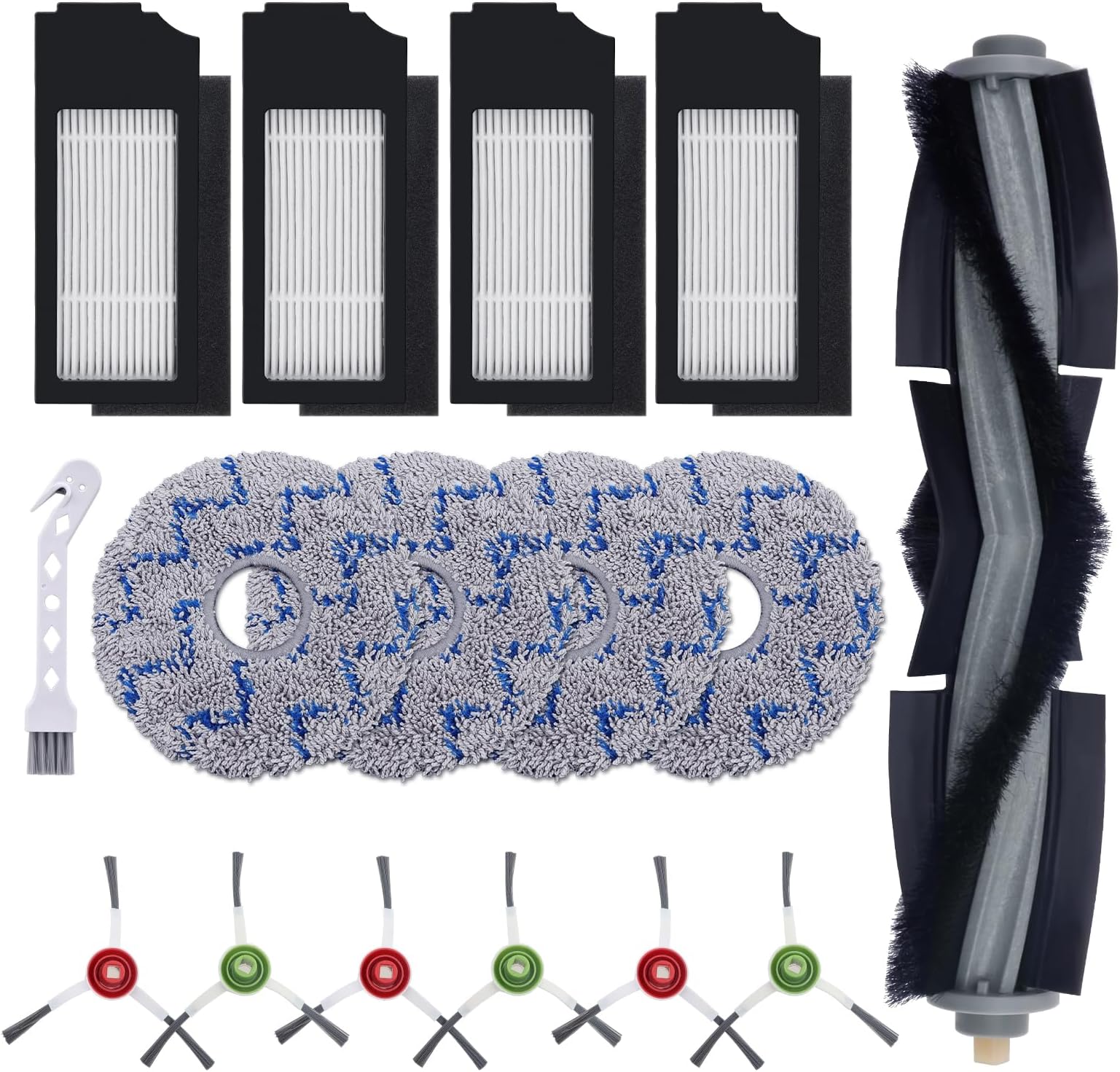 AiLomey Accessoires pour Ecovacs Deebot X1 Omni / X1 e Omni / X1 Turbo Aspirateur, 1 Brosse ...