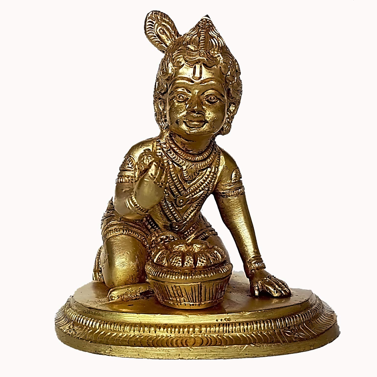 Collectionsaroundtheworld 3x3 Inches Bal Krishna Kanuda Krshn Krishn ...