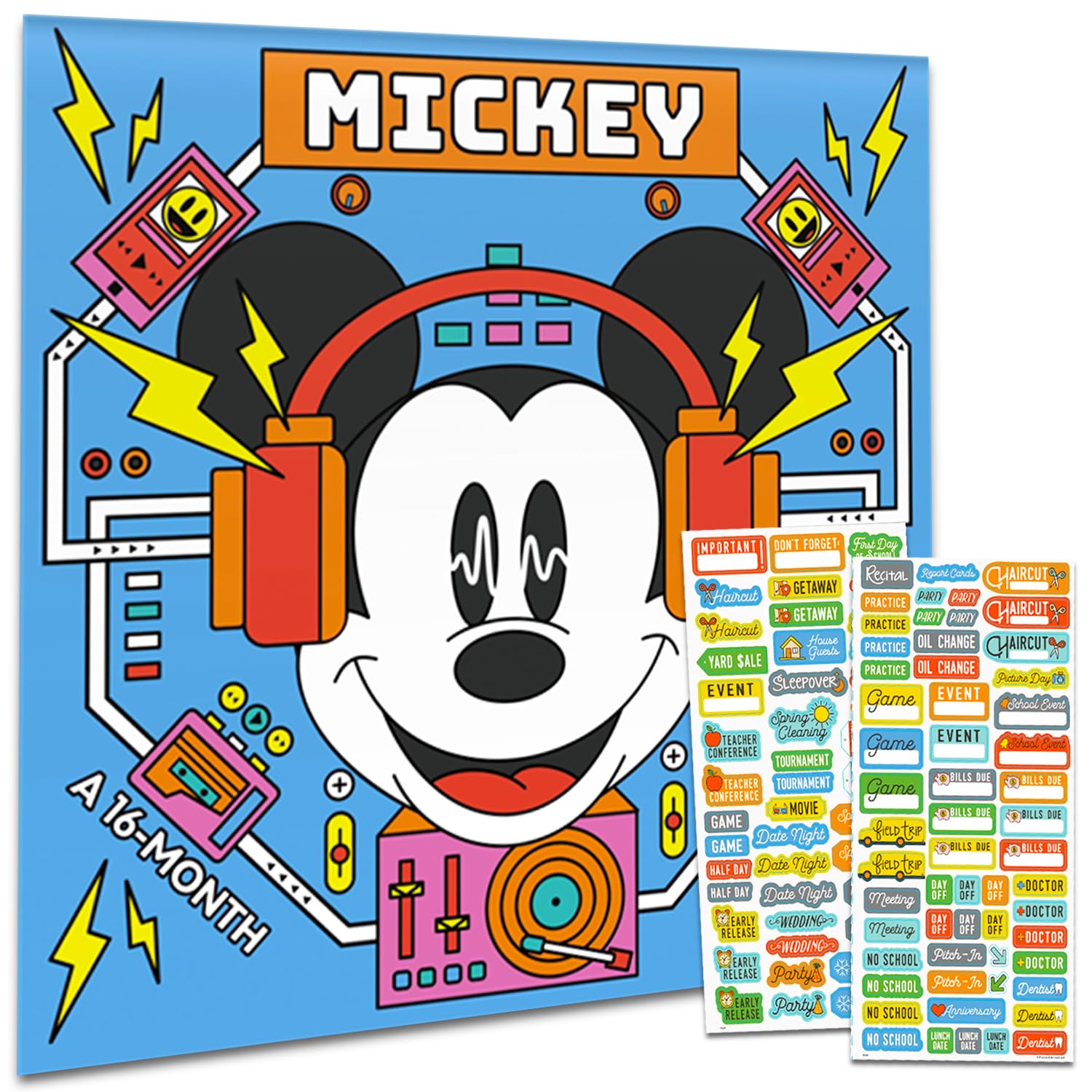 Buy Disney Mickey Mouse 2025 - Deluxe 2025 Mickey Mouse Wall Bundle ...