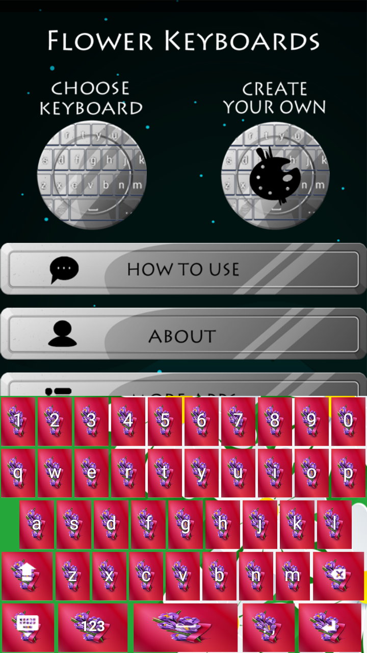 Flower Keyboards - App on Amazon Appstore