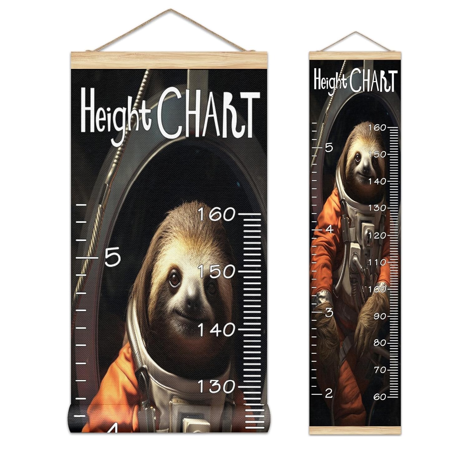 Amazon.com: Adorable Cartoon Kids Height Wall Chart Perfect Growth ...