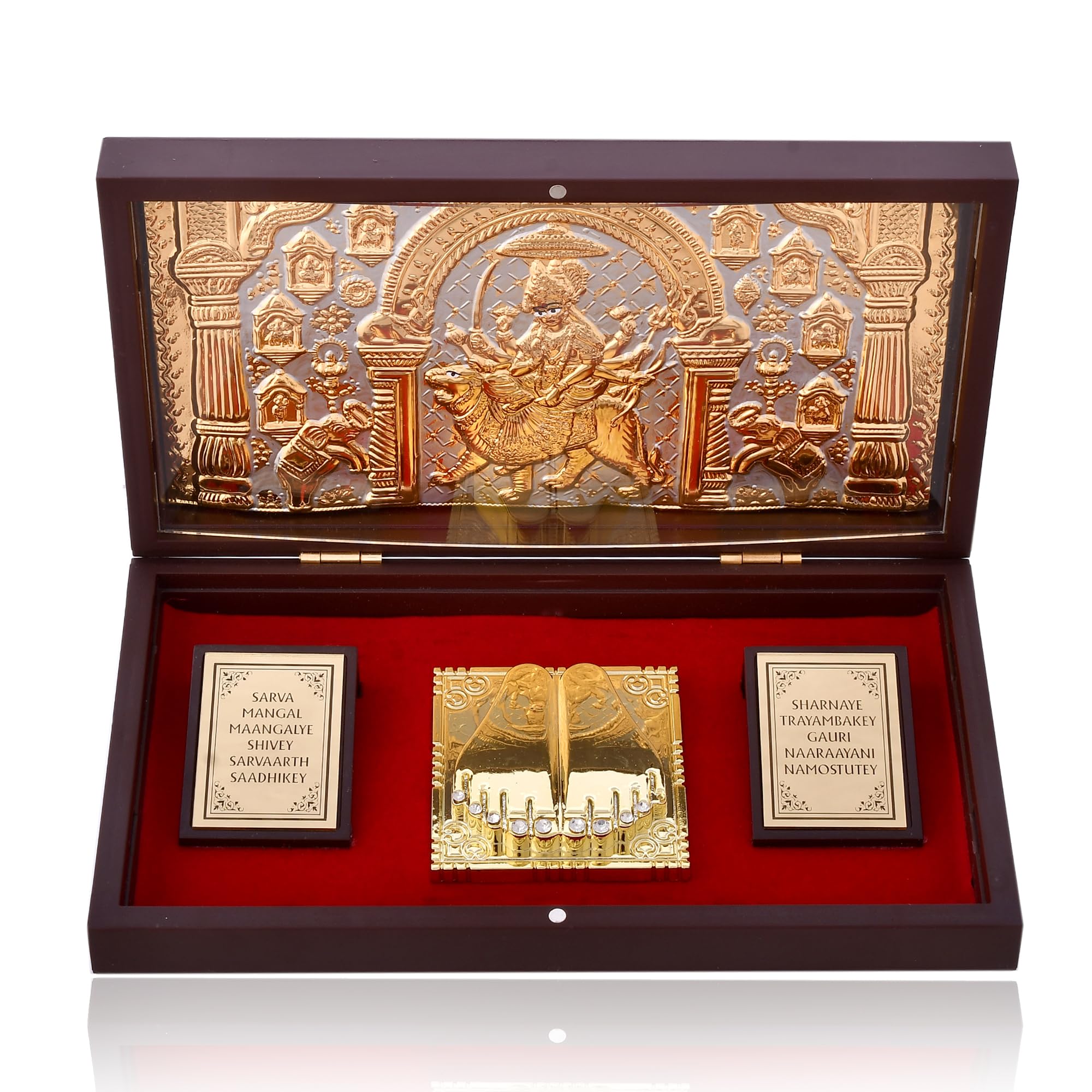 AC ANAND CRAFTS GOD IDOL CHARAN PADUKA (Jai Mata Di) : Amazon.in: Home ...