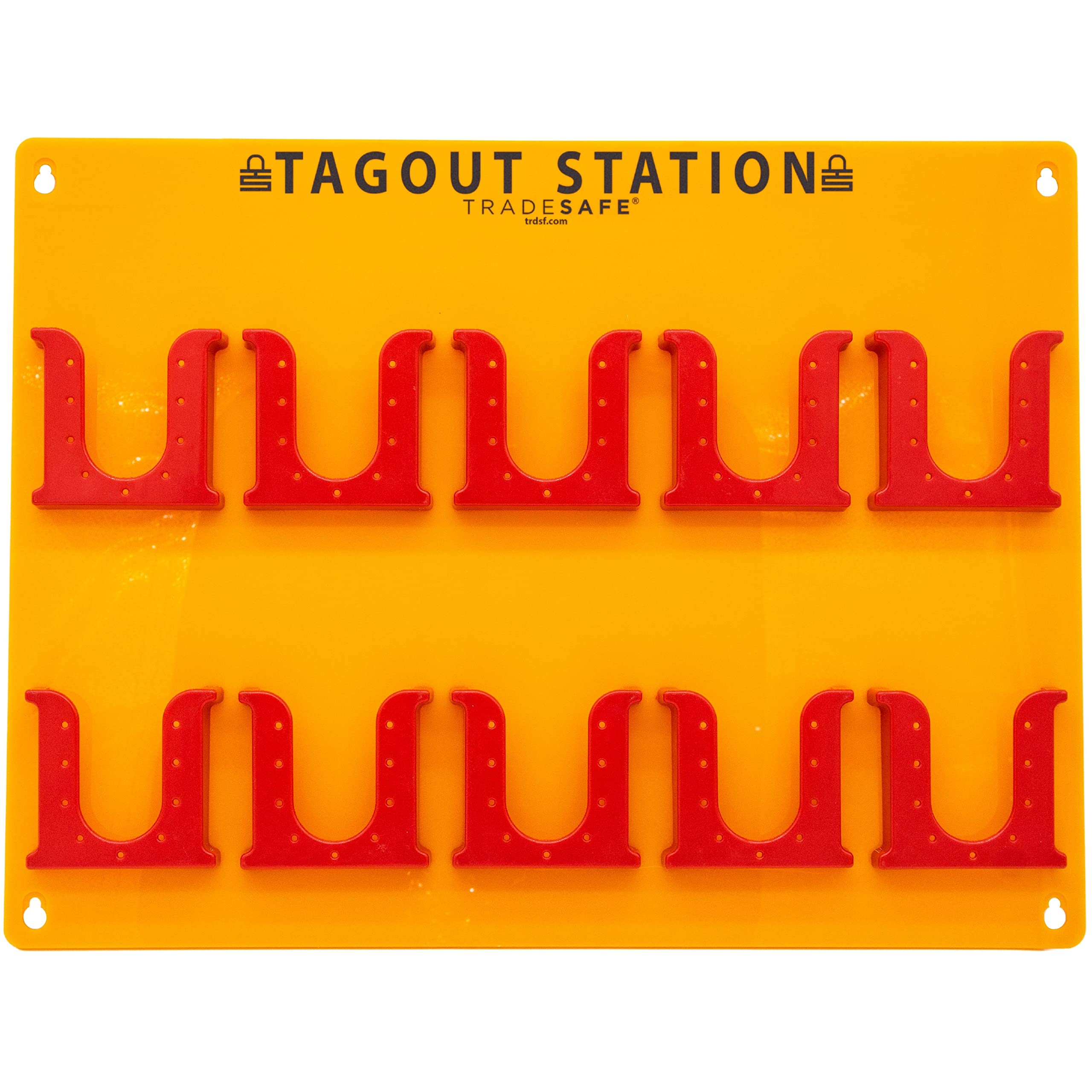 Snapklik.com : Lockout Tagout Tags Station, Wall-Mountable Loto Tags ...