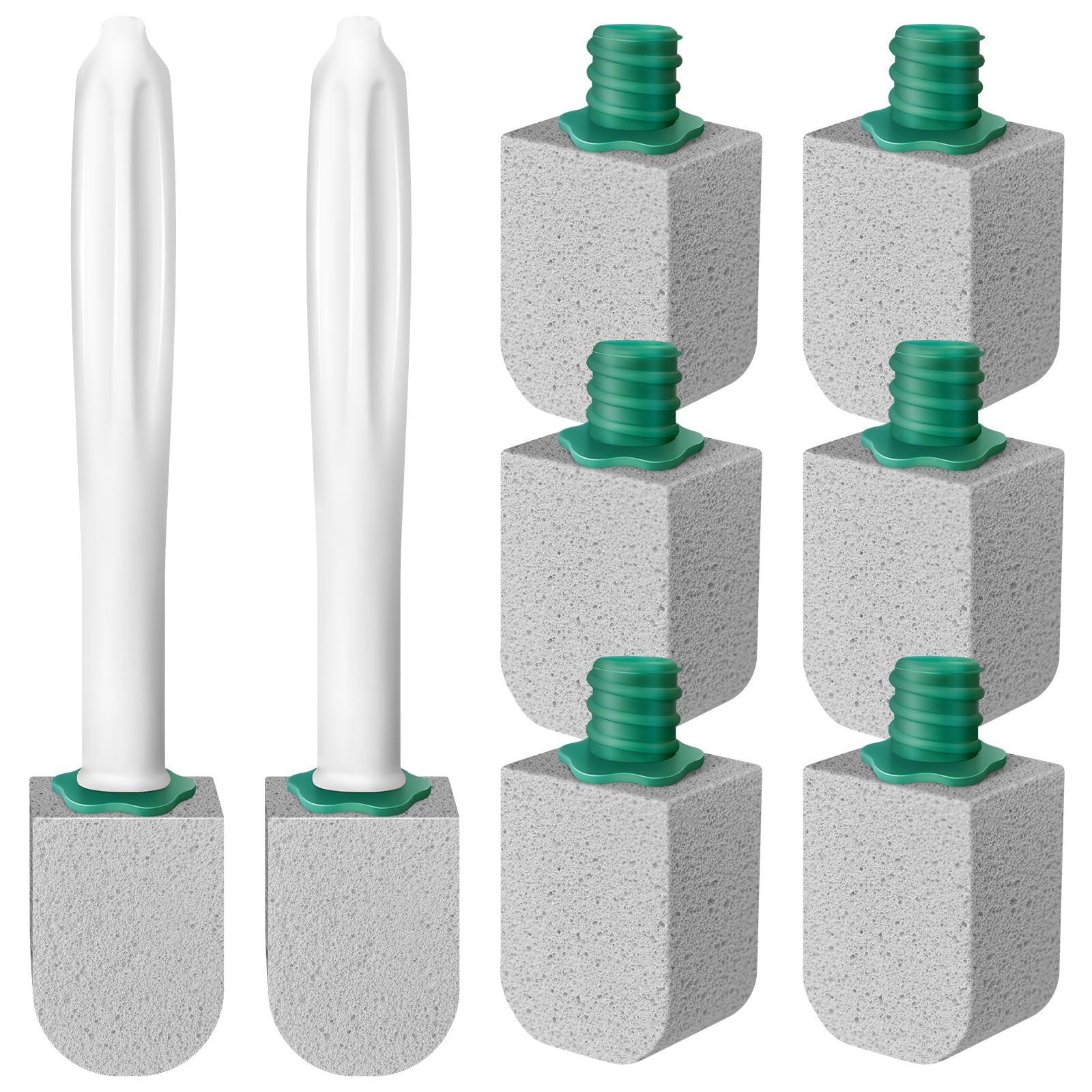 Amazon.com: Xuelimei 6pcs Gray Pumice Stone for Toilet Bowl Cleaning ...