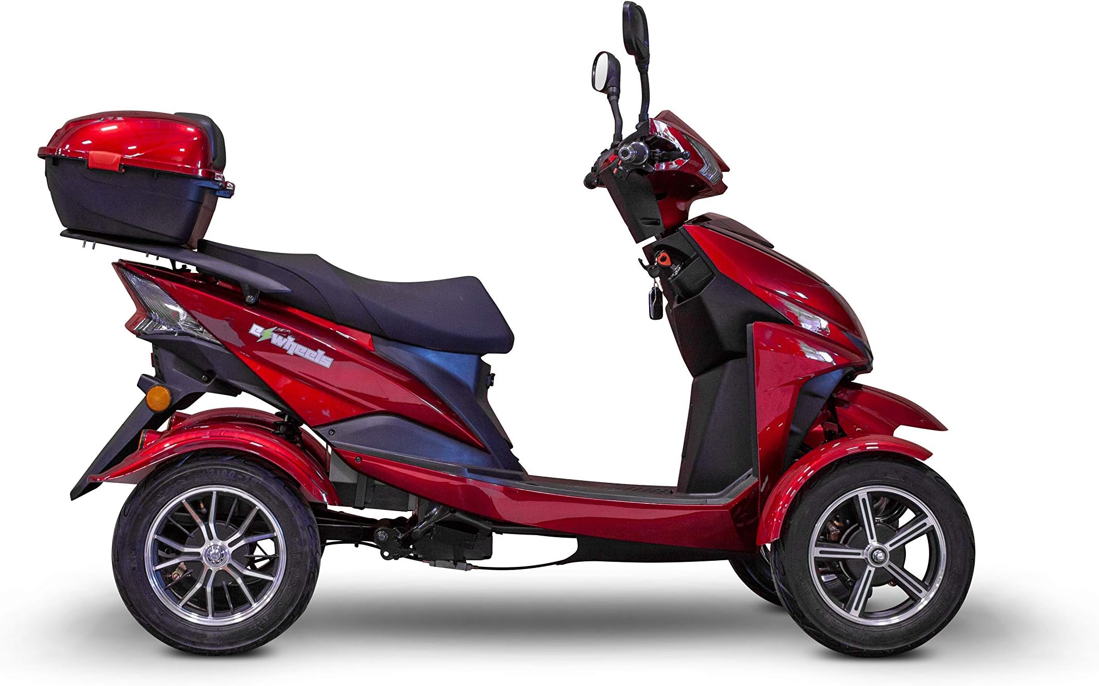 Amazon.com: Ewheels EW-14 Four Wheel Scooter-Red : Health & Household