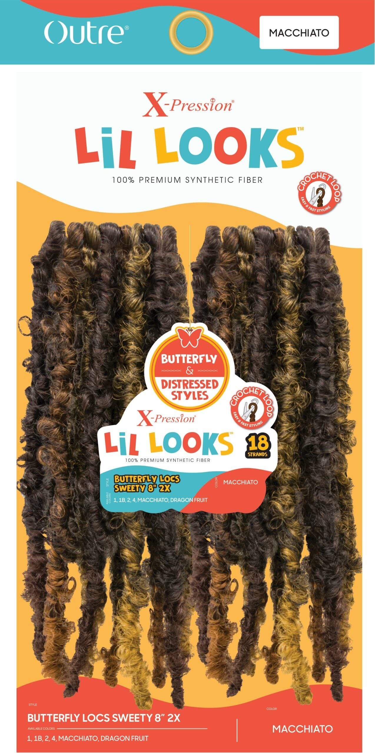 Amazon.com : Outre X-Pression Lil Looks Kid-Friendly Short Length ...