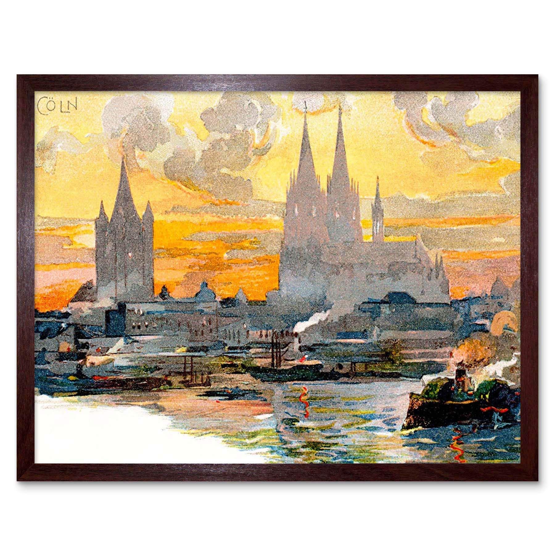 Vintage Postcard Cathedral Of Cologne