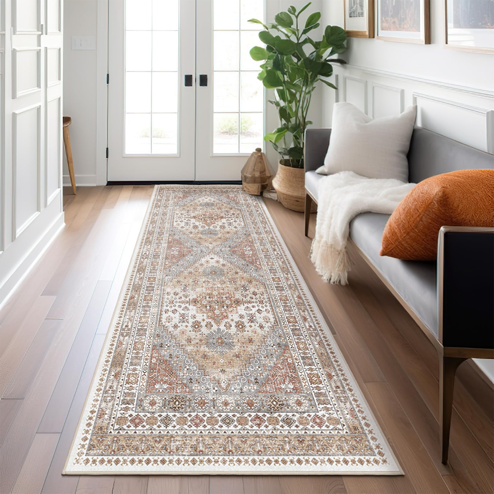 Amazon.com: Runner Rug 2x6, Ultra-Thin Kitchen Rugs Non Slip Washable ...