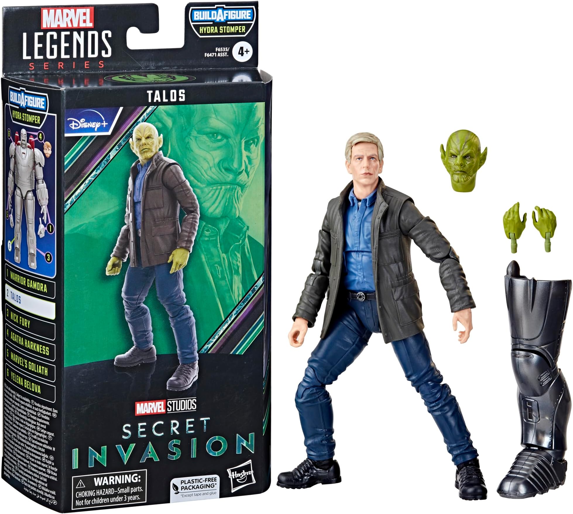 Marvel Legends Disney+ Series Talos 6-Inch Action Figure: Buy Online at ...