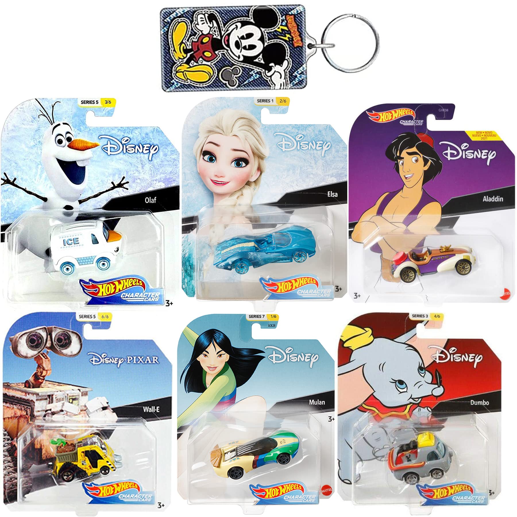 Buy Comic Box Car Set Movie Pixar Exclusive Disney Characters Bundled ...
