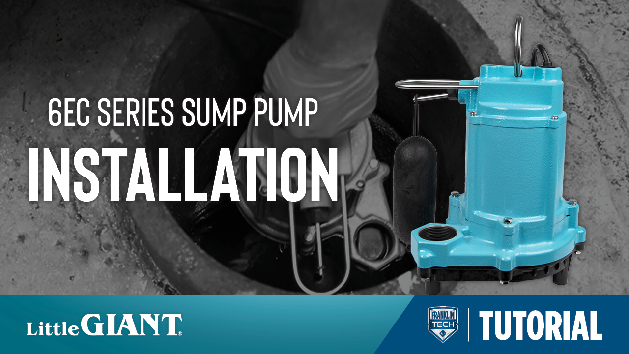 Watch Little Giant 6EC Series Sump Pump Installation on Amazon Live