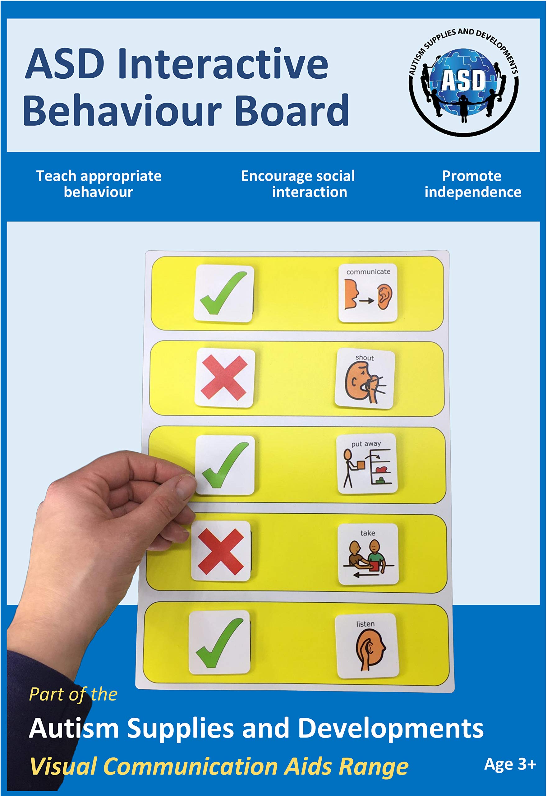 Buy Visual Interactive Behaviour Board – Behaviour Management Visual ...