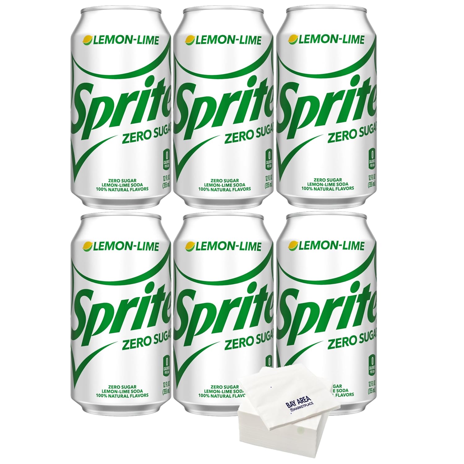 Amazon.com : Sprite Zero Sugar, 12oz Cans, Pack of 6 : Grocery ...