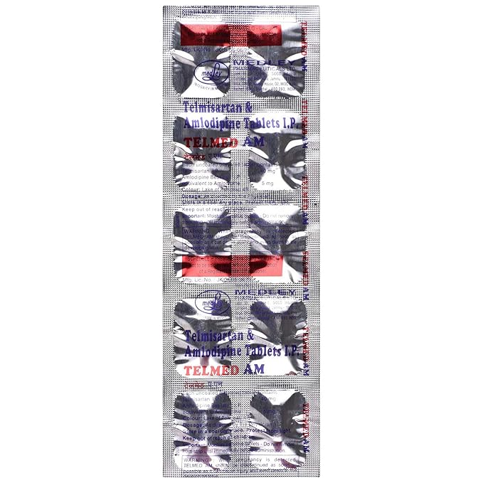 Telmed AM 40mg/5mg - Strip of 10 Tablets : Amazon.in: Health & Personal ...