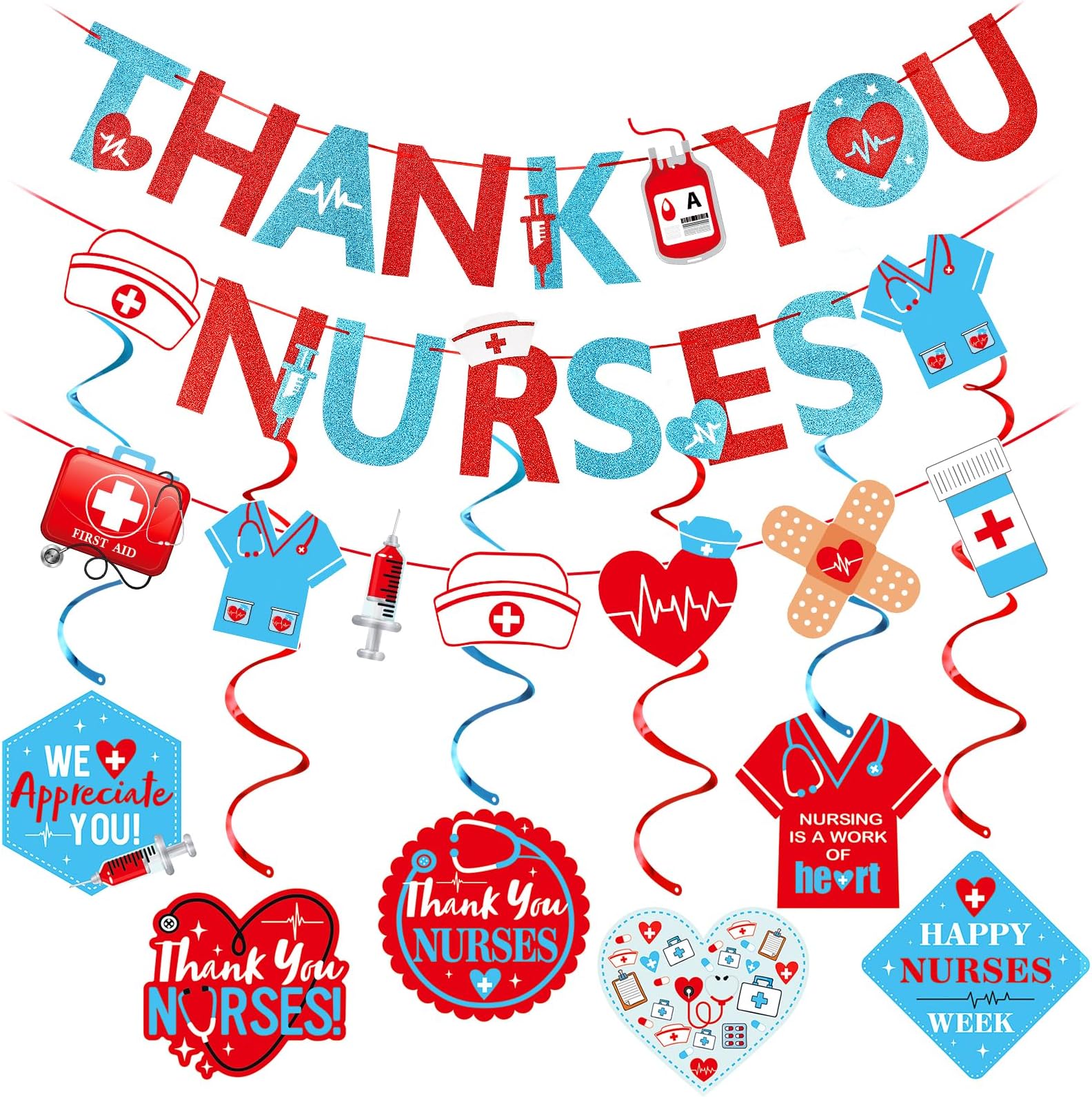 Amazon.com: Happy Retirement Banner, Doctor Nurse Retirement Banner ...