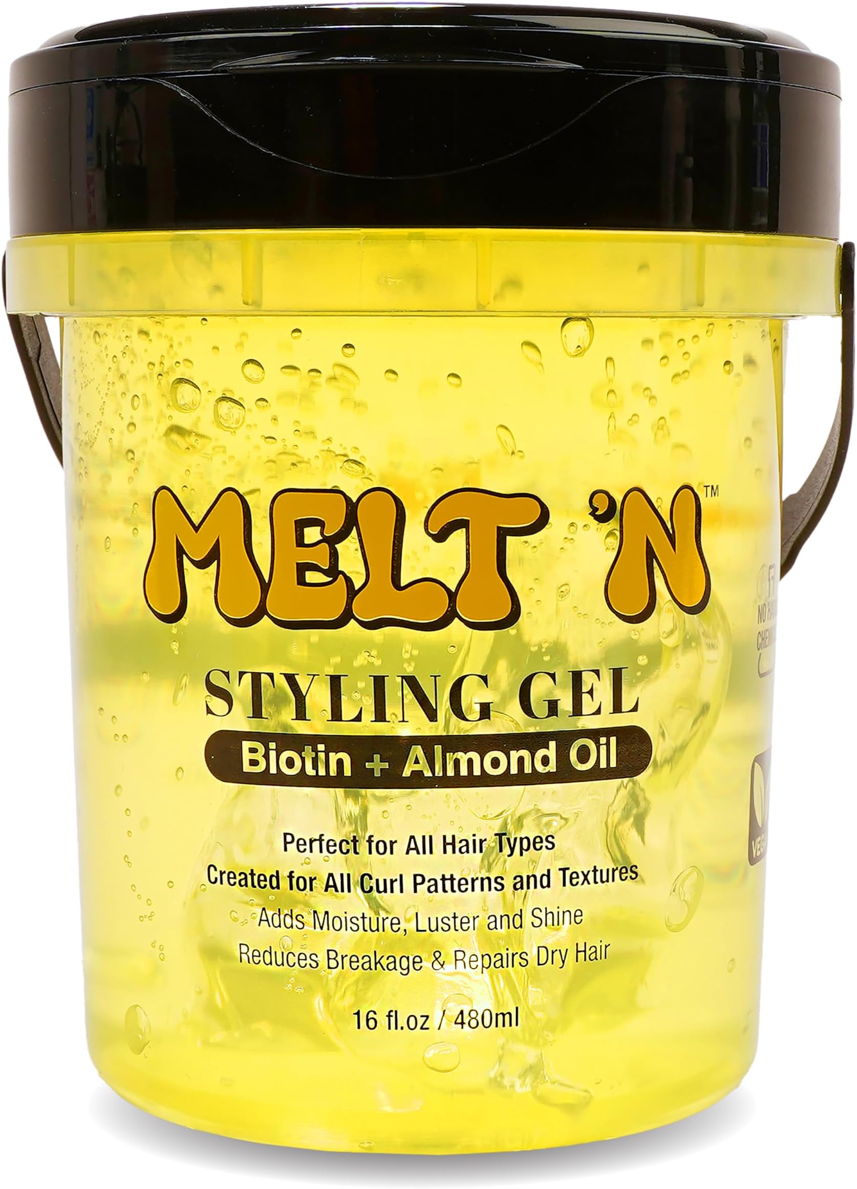 Amazon.com : EBIN NEW YORK Melt'n Styling Gel Biotin and Almond Oil ...