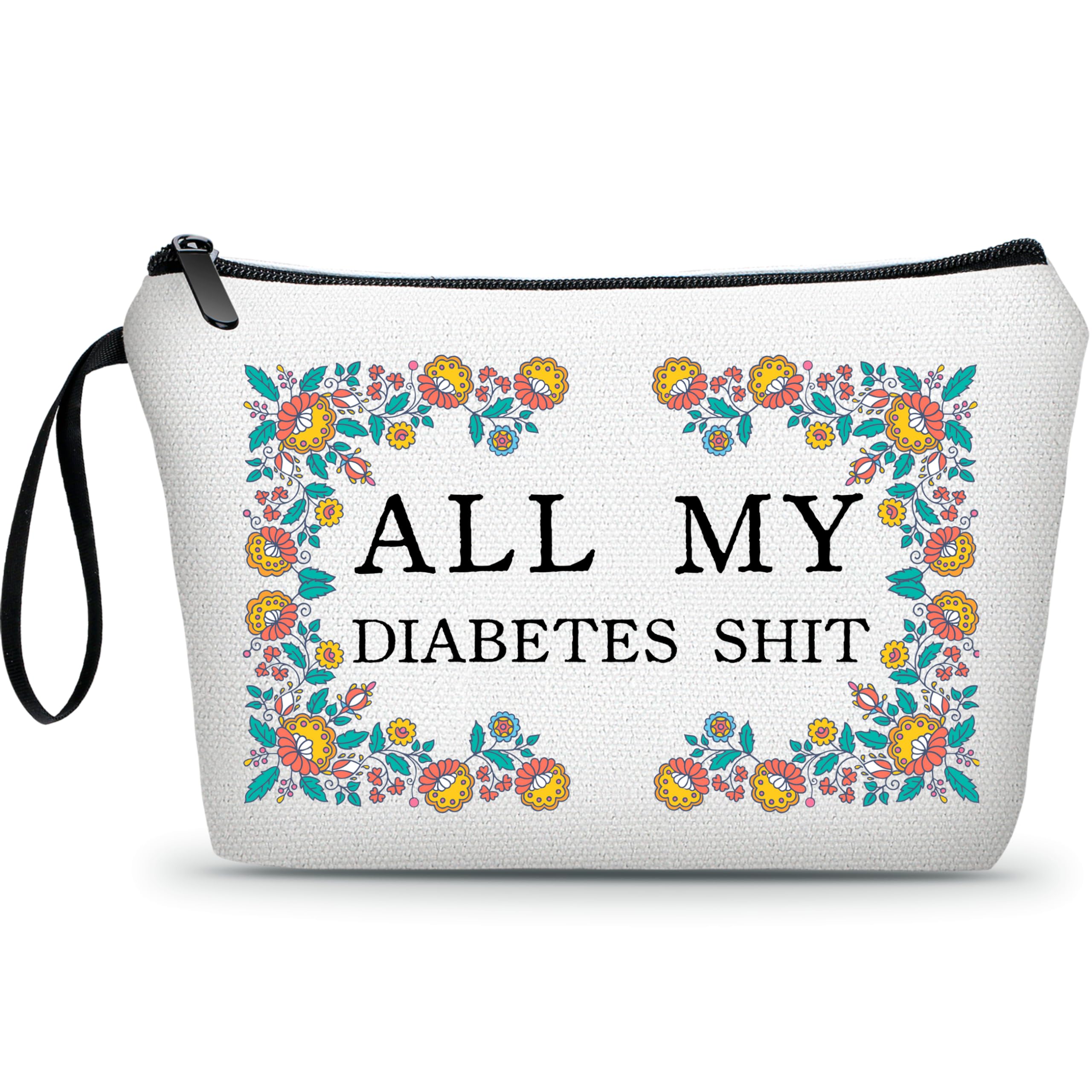 Amazon.com: ARIOSEY Diabetic Gifts,Diabetes Travel Case,Medicine Pouch ...