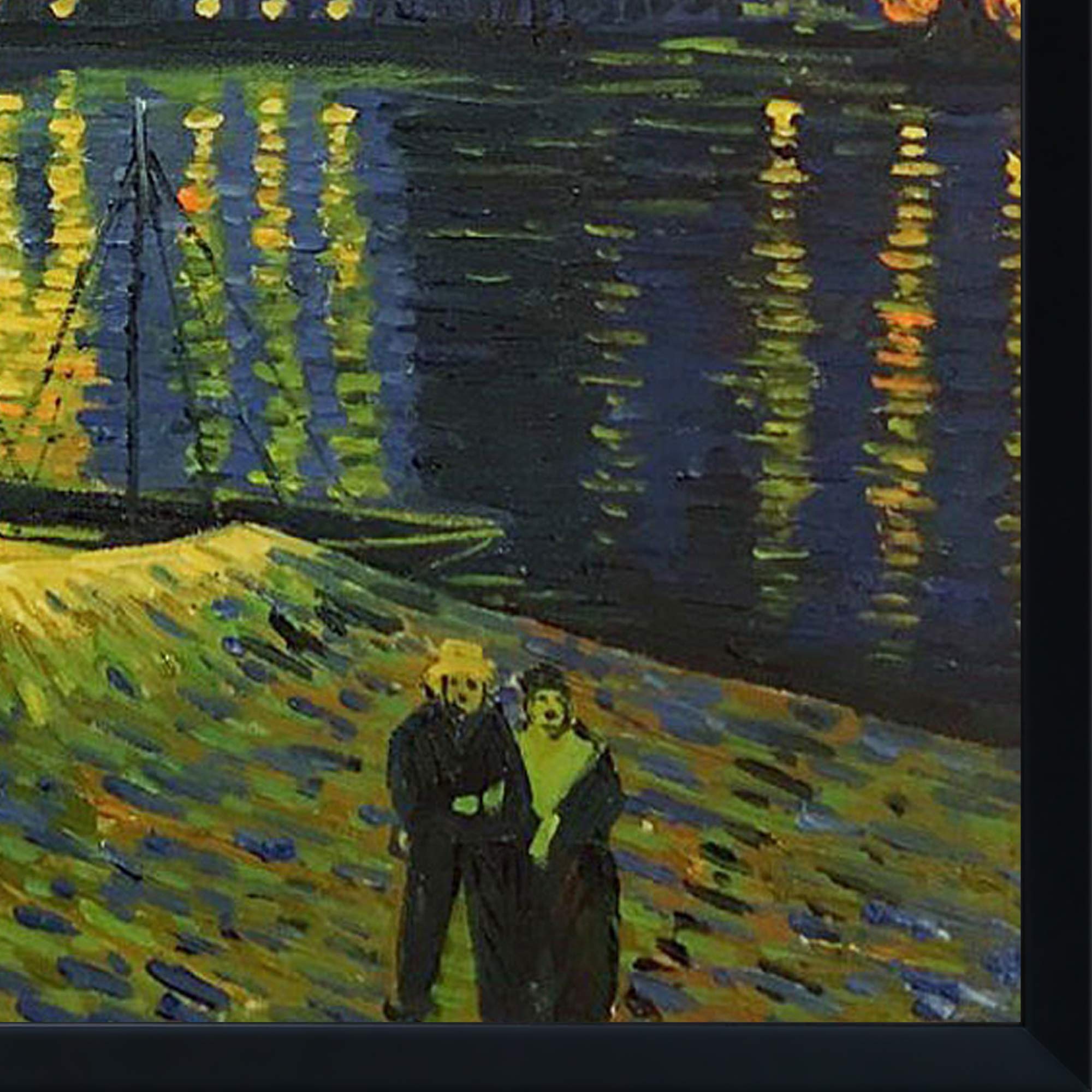Starry Night Over The Rhone Vincent Van Gogh