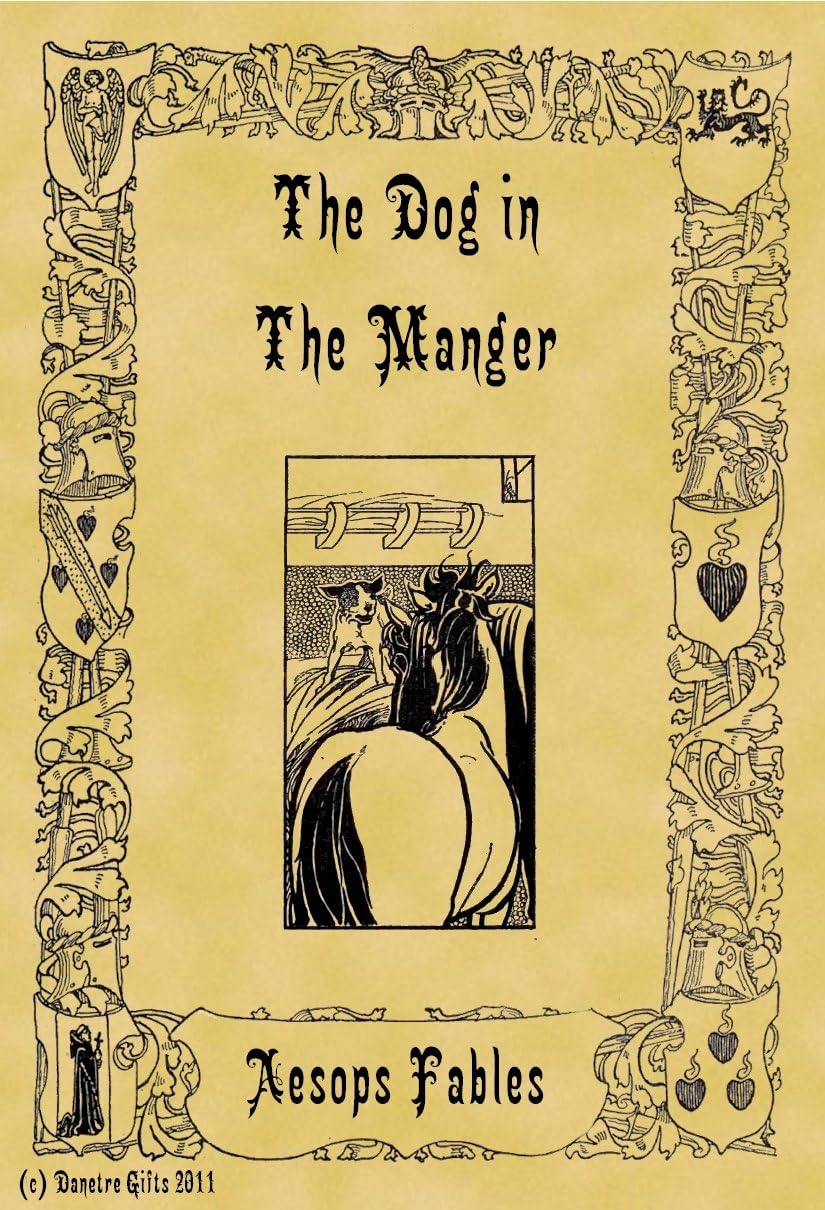 Amazon.com : Parchment Style Card Greetings Card 14cm x 10cm Aesops ...