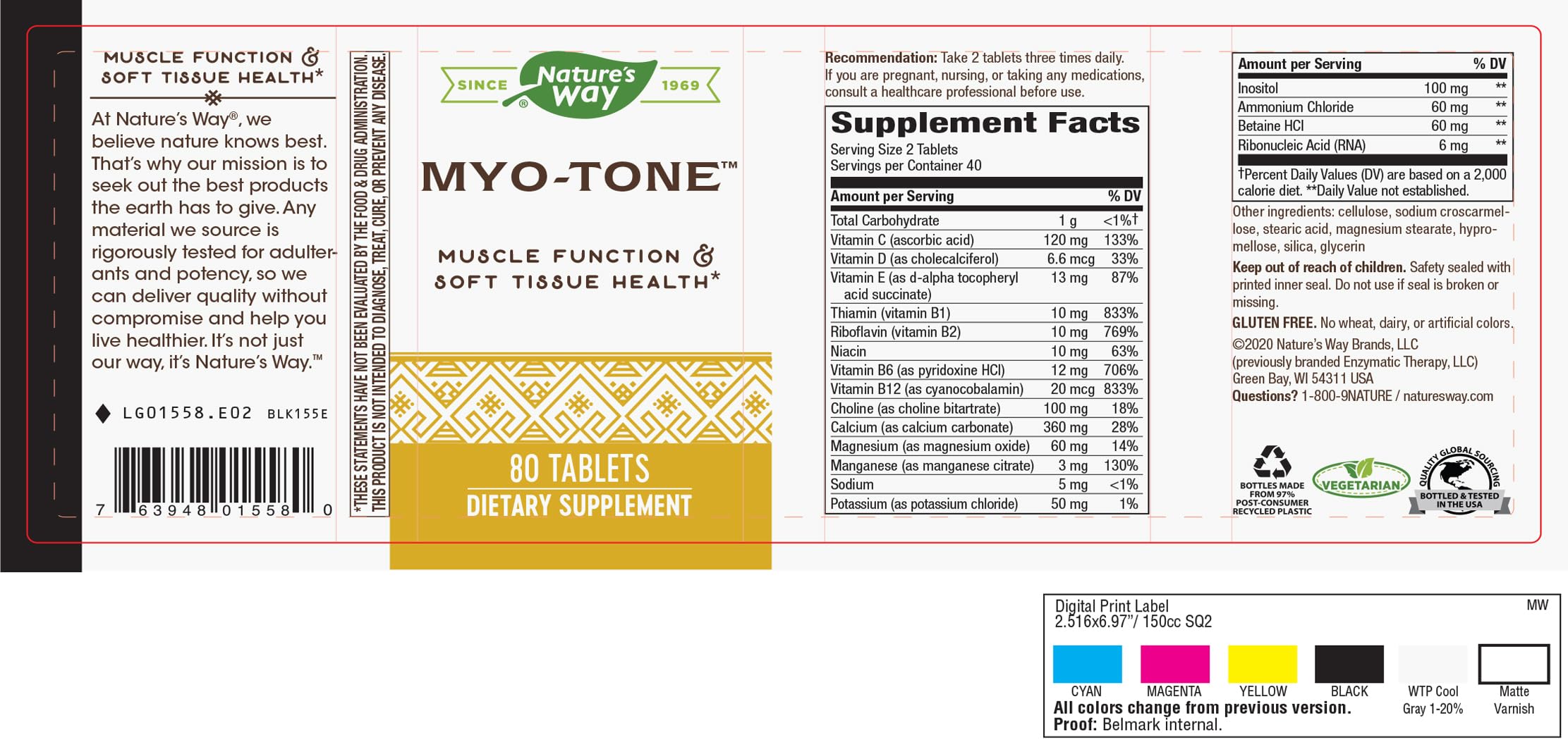 Snapklik.com : Natures Way Myo-Tone - Muscle Function & Soft Tissue Health