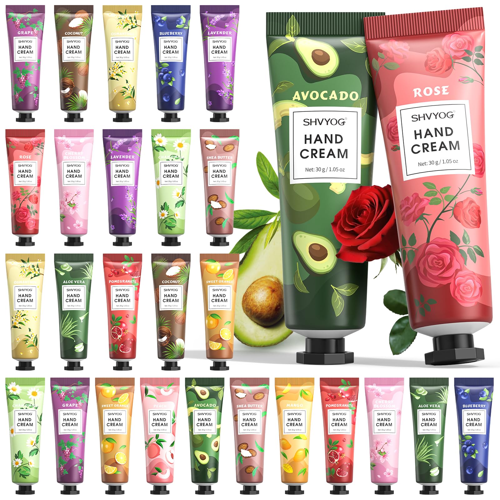 Amazon.com : SHVYOG 28PCS Hand Cream Gift Set, Christmas Gifts Stocking ...