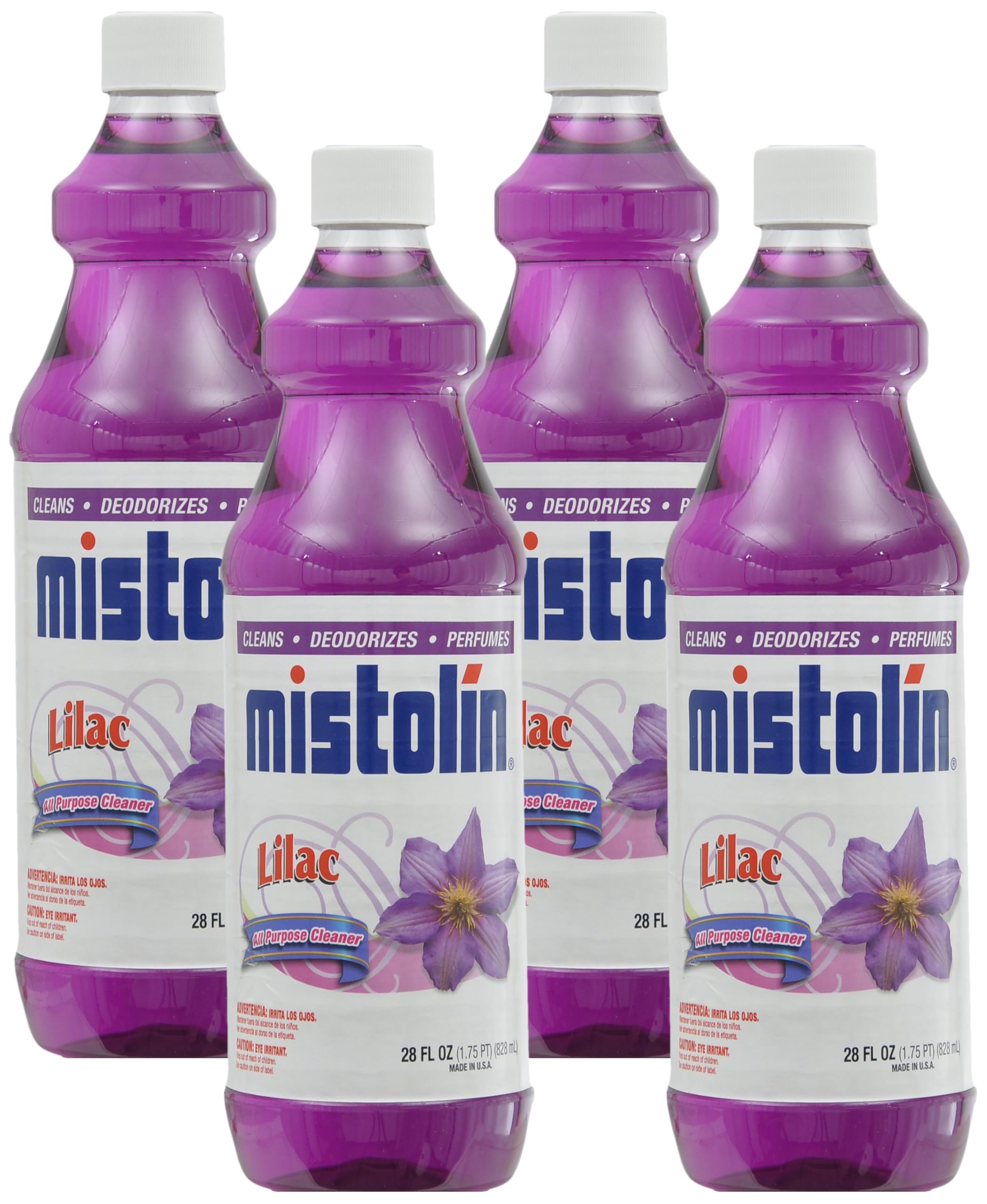 Amazon.com : Mistolin All Purpose Cleaner Lilac 28 fl oz (Pack of 4 ...