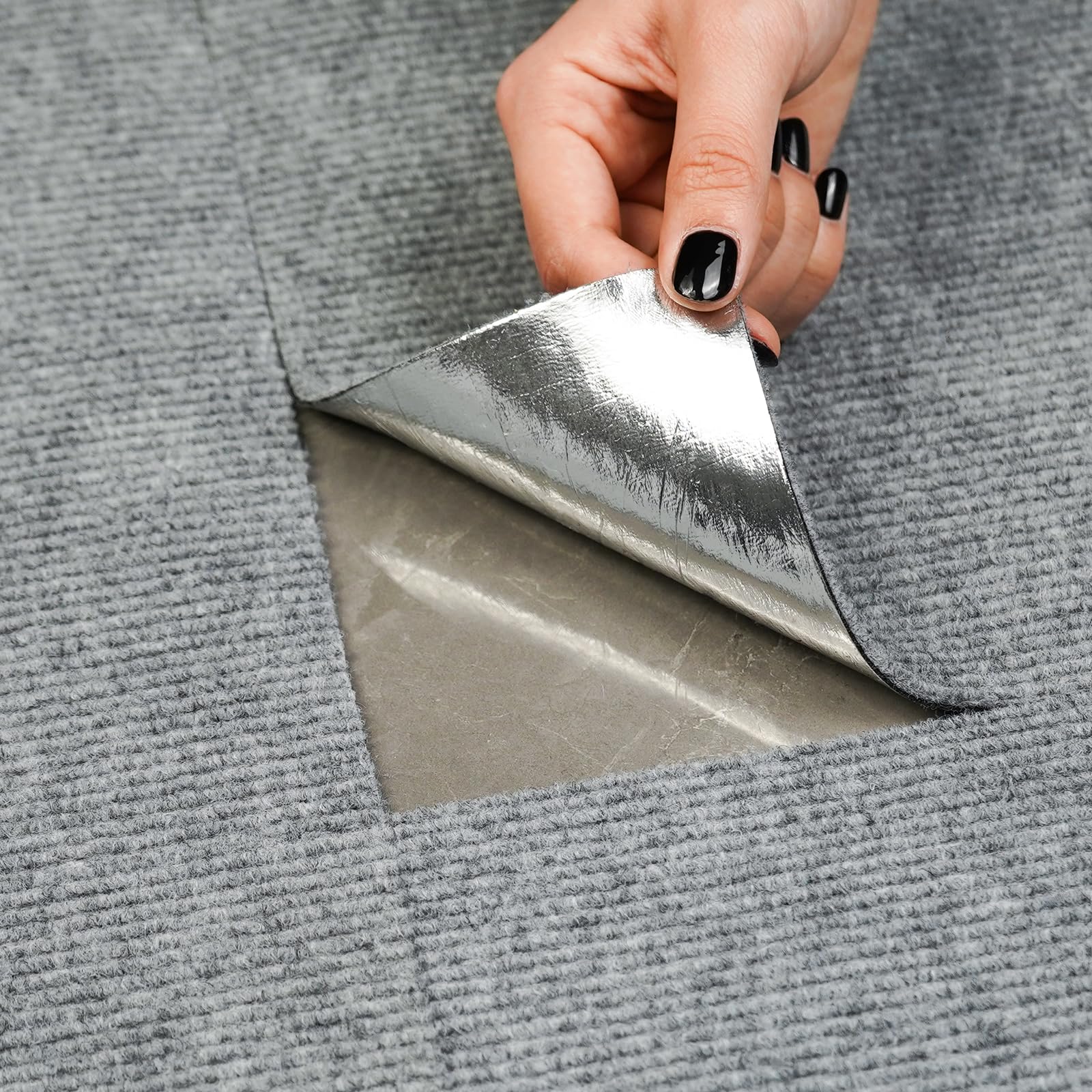 CUCOS Carpet Tiles 24" x 24" Peel and Stick, Self Adhesive Square ...