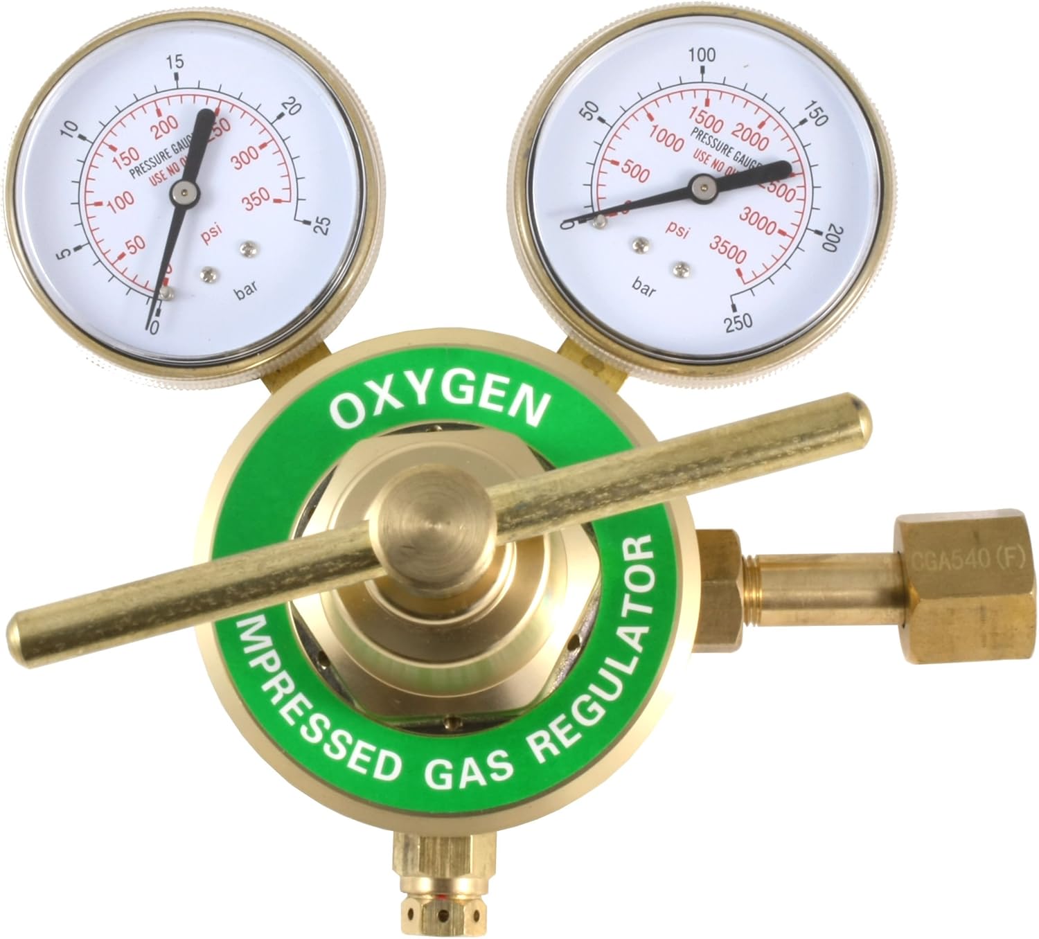 Amazon.com: SÜA - High Flow Regulator for Oxygen - Inlet Connection ...