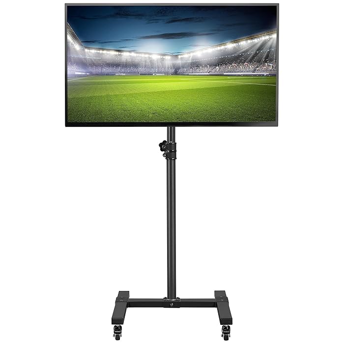 Buy Yaheetech Mobile TV Stand on Wheels for 13-42 inch LED/LCD/Plasma ...