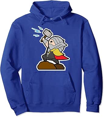 Amazon.com: Marvel Thor Mjolnir Hammer Cute Kawaii Graphic Hoodie ...