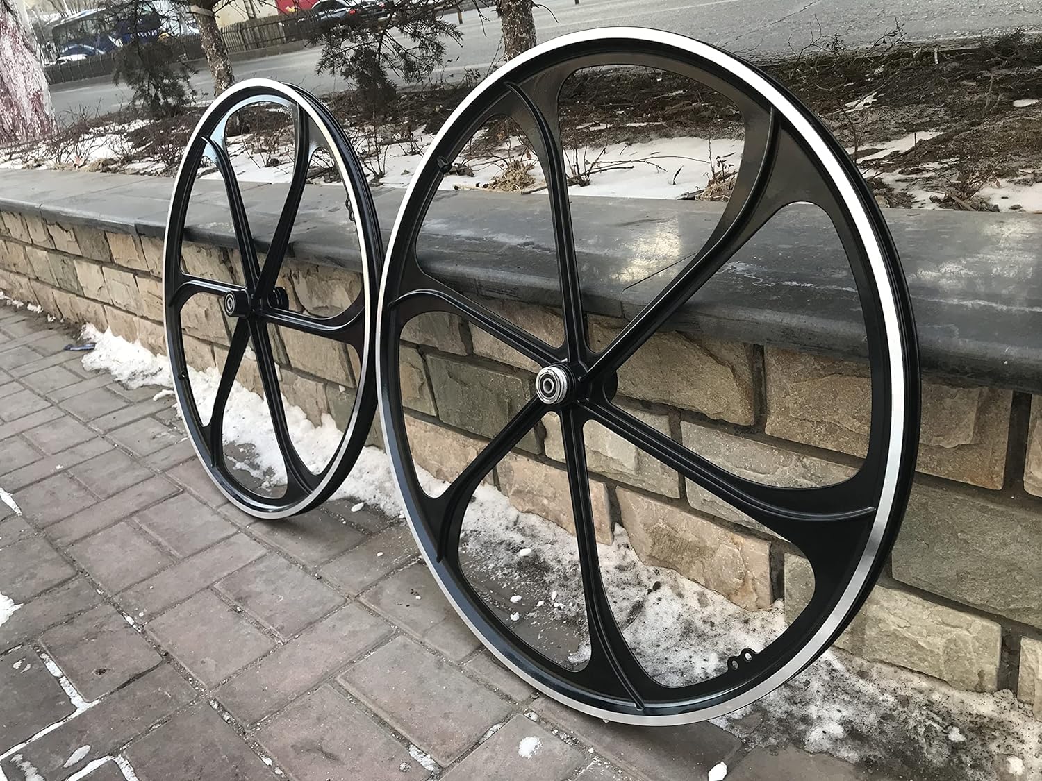Snapklik.com : 26" Mag Wheel Front & Rear 100 135mm Bicycle Wheelset ...