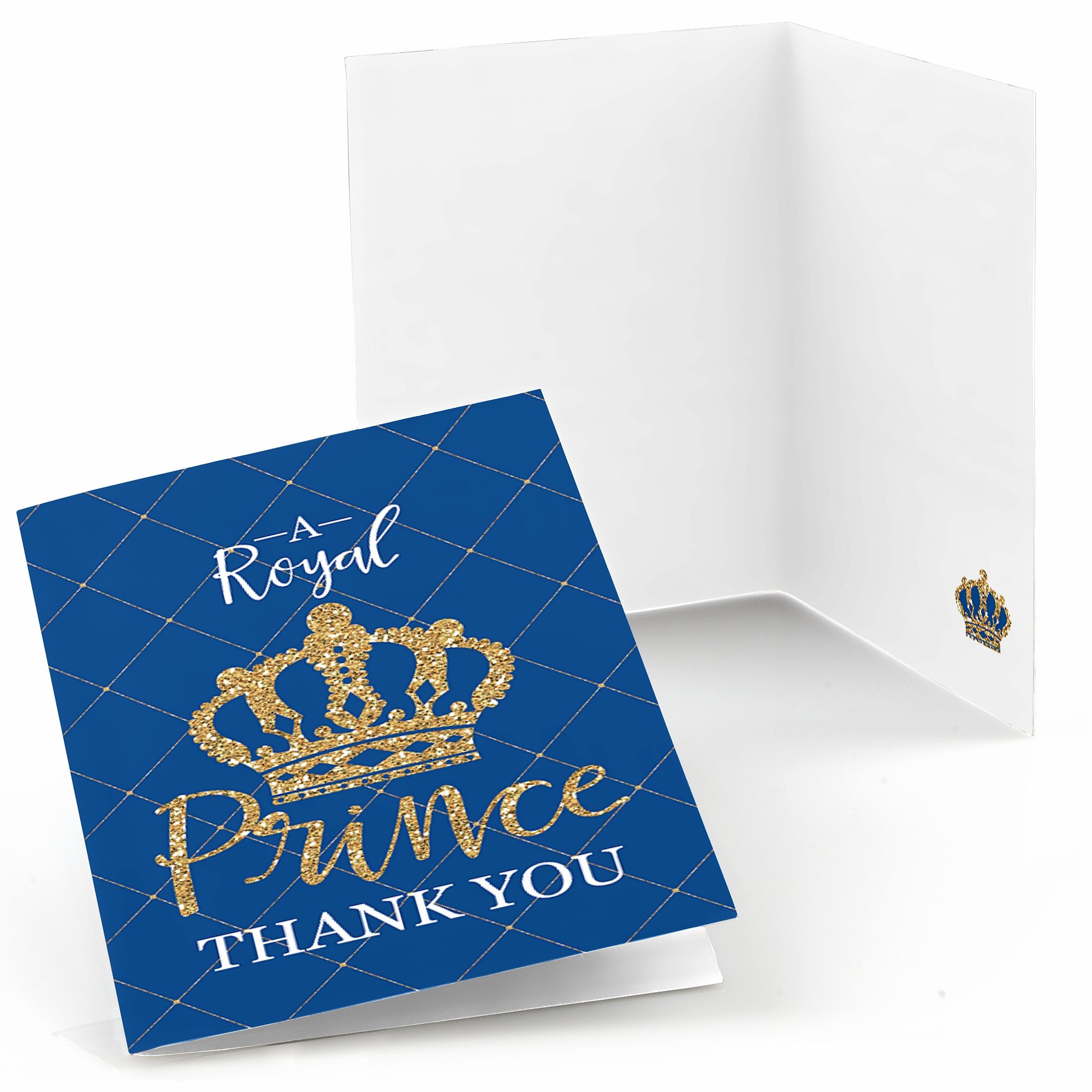 Amazon.com: Big Dot of Happiness Royal Prince Charming - Baby Shower or ...